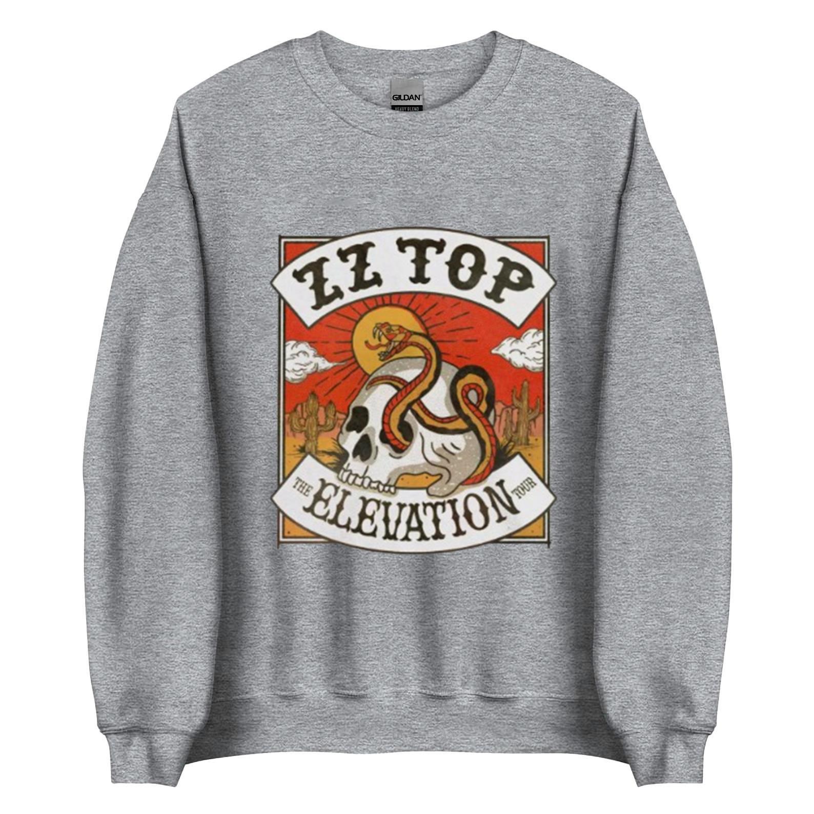 ZZ Top Elevation Tour 2024 Short Sleeve T Shirt-C - Walmart.com