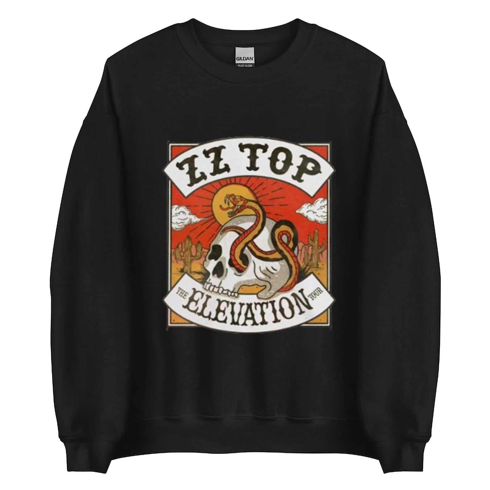 ZZ Top Elevation Tour 2024 Short Sleeve T Shirt-C - Walmart.com