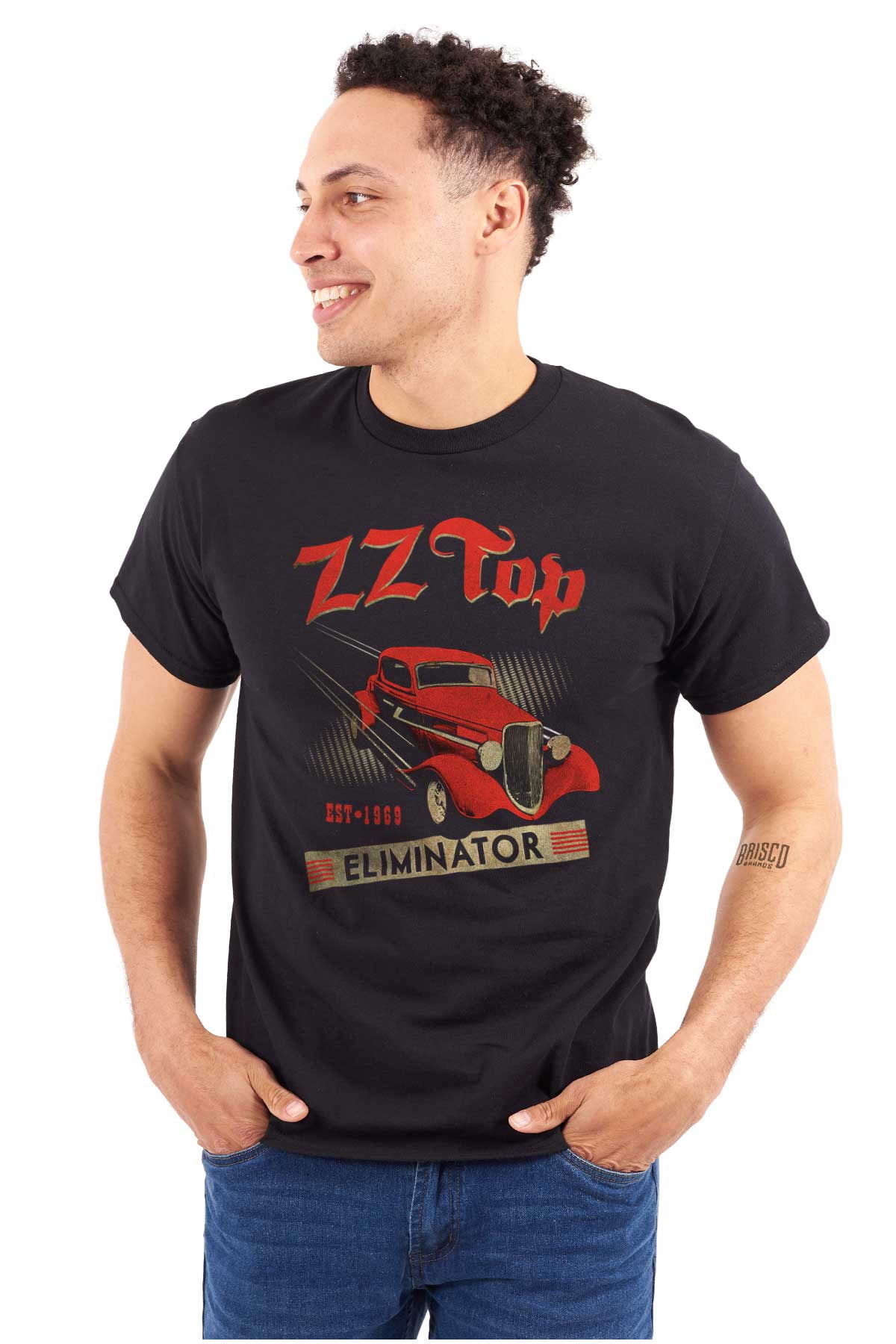 ZZ Top Eliminator Est 1969 Men's Graphic T Shirt Tees Brisco Brands X ...