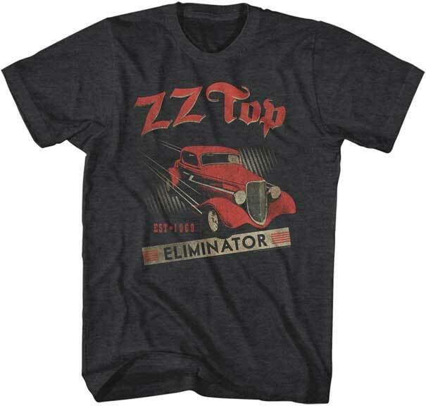 ZZ Top Eliminator Est 69 Men's T Shirt Rock Music Band Merch - Walmart.com