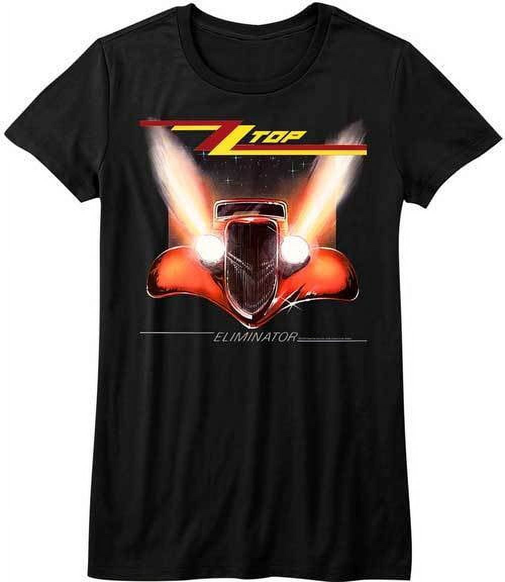 ZZ Top Eliminator Women's Fitted T Shirt Rock Music Concert Tour Merch ...