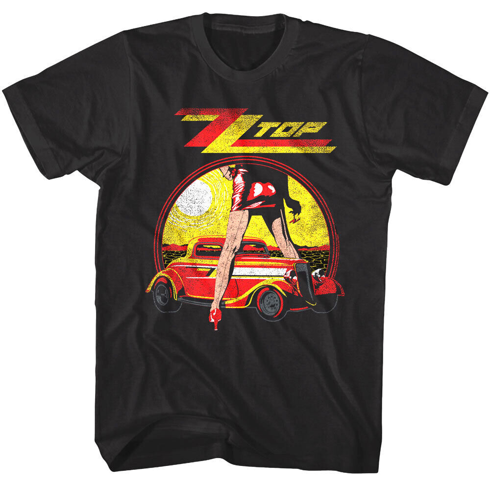 ZZ Top Legs Men's T Shirt Eliminator Album Rock Band Concert Tour Merch ...