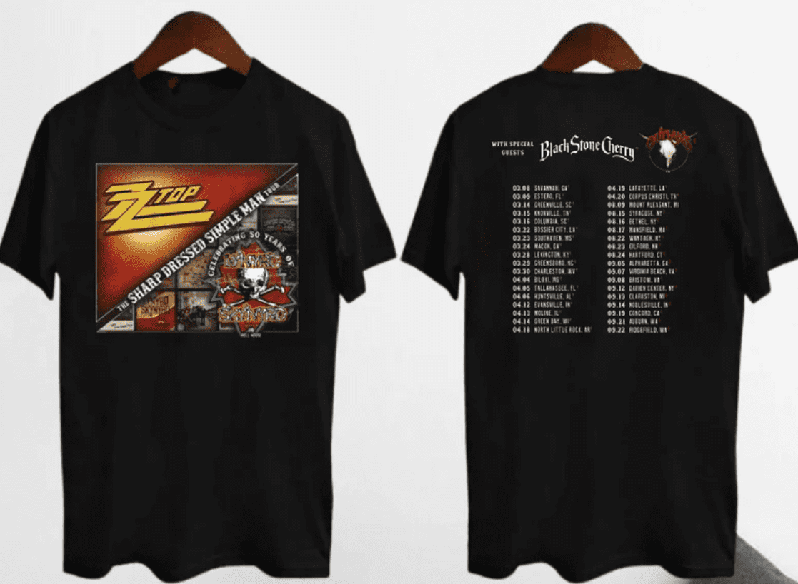 ZZ Top & Lynyrd Skynyrd The Sharp Dressed Simple Man Tour 2024 funny ...