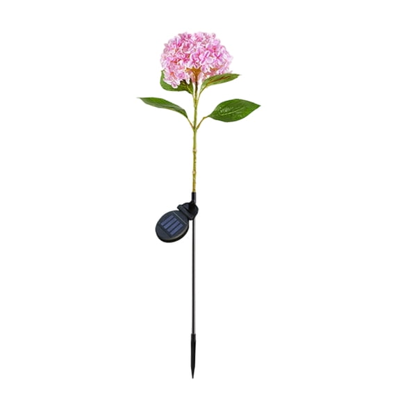 ZZAIXHL Garden Lights Outdoor, Upgraded Artificial Hydrangea for ...