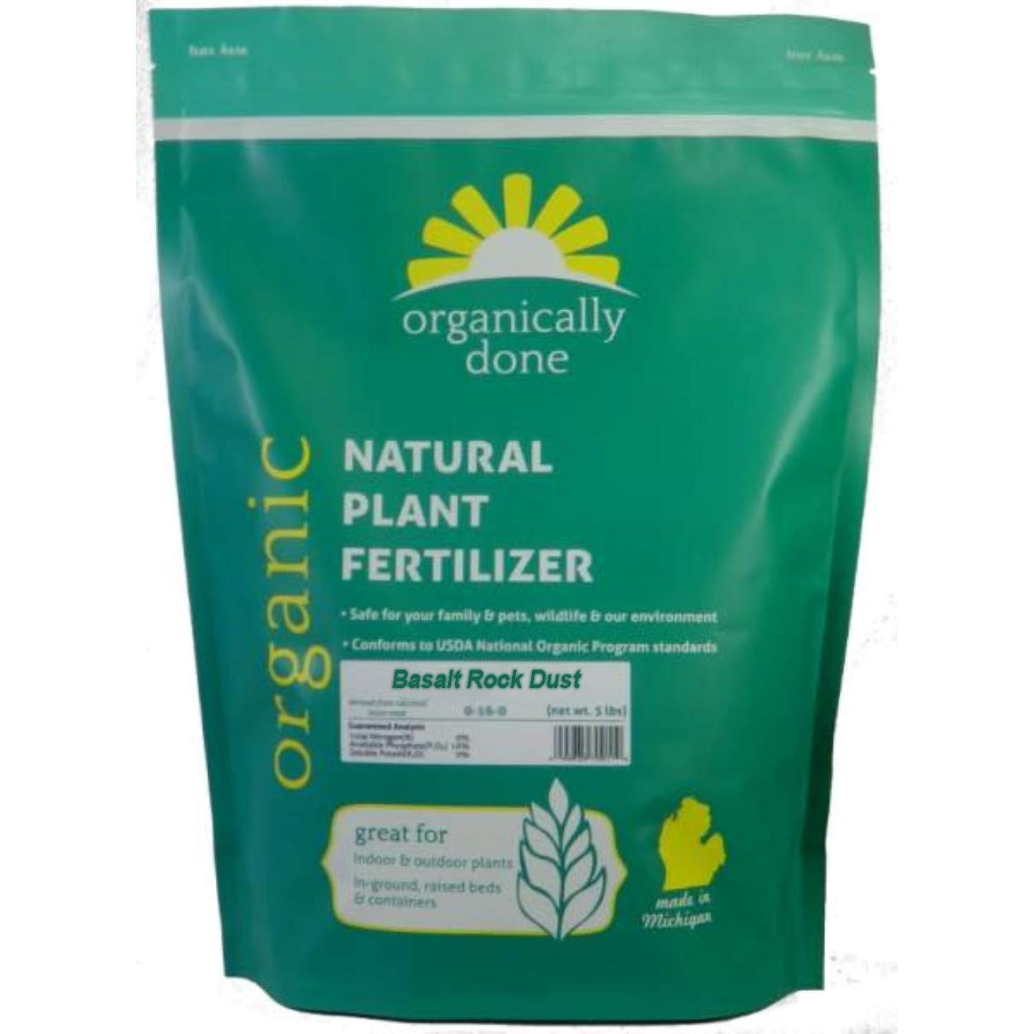 ZZCFF Basalt Rock Dust 25 lb - Walmart.com