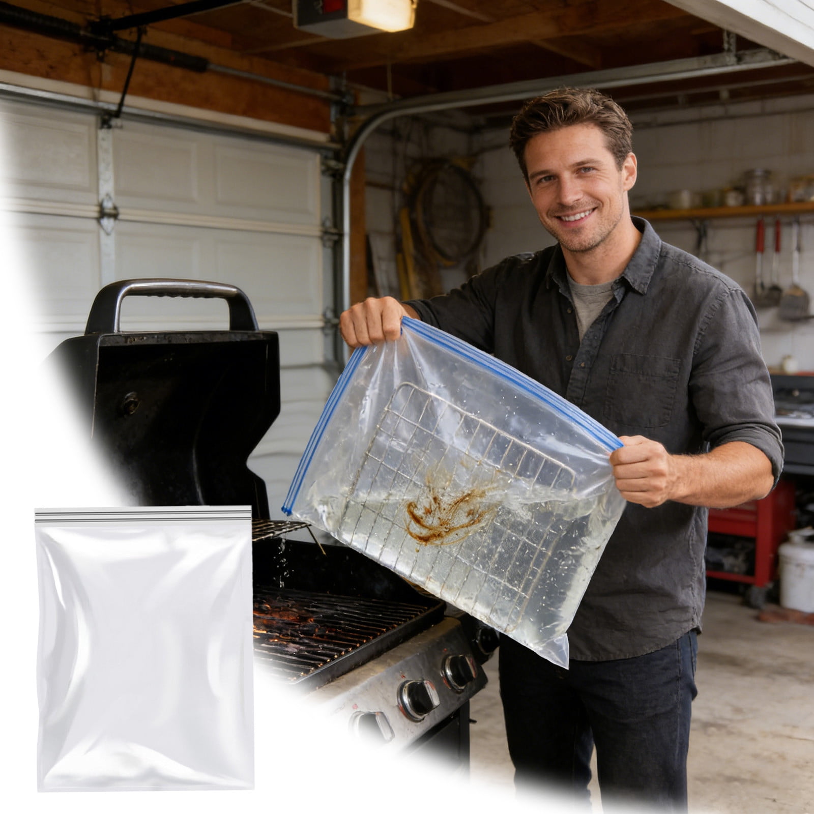 ZZERHUOO 2026 Oven Rack Cleaning No Scrub Oven Rack Reusable And Leak ...
