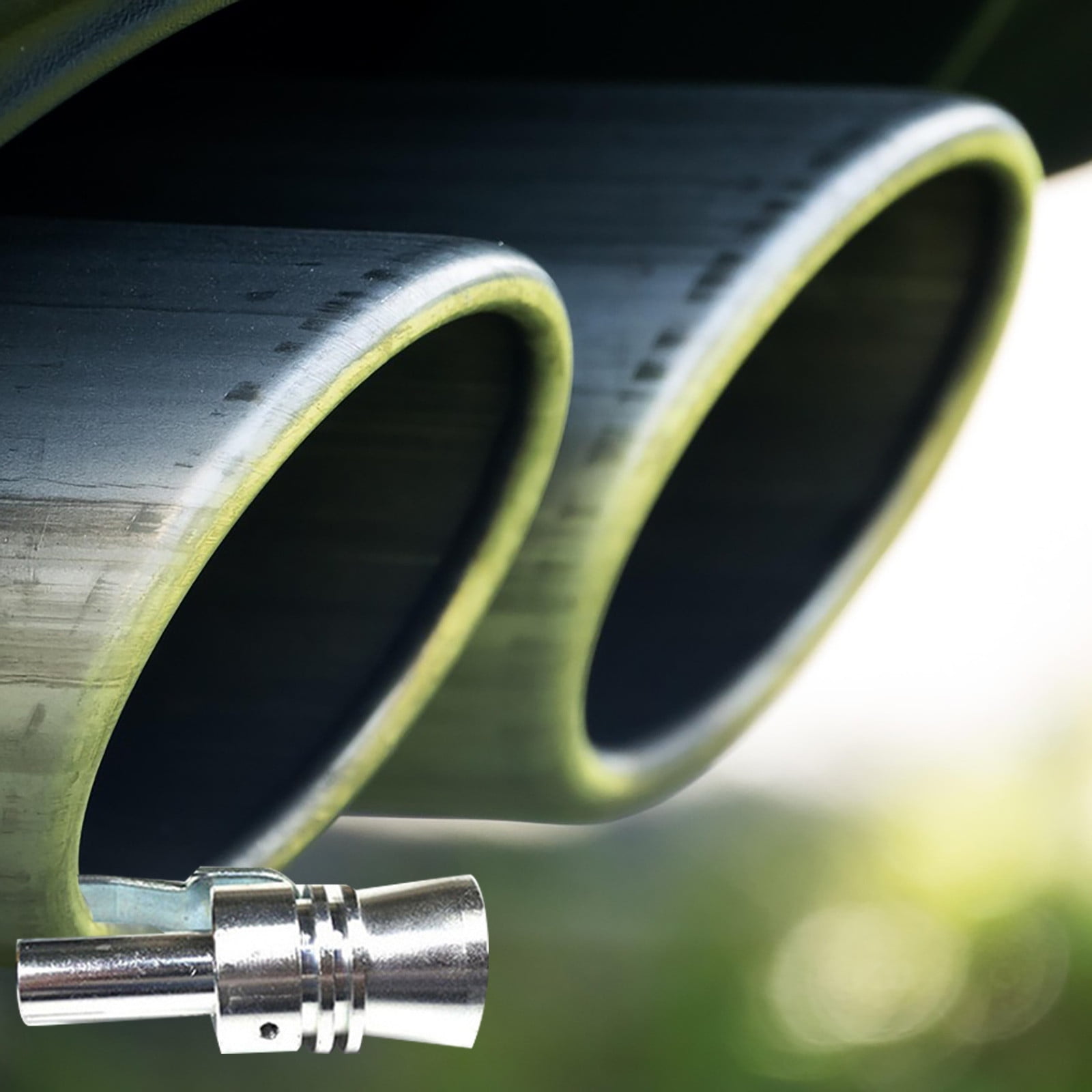 ZZERHUOO Car Turbine Whistle Modified Exhaust Pipe Microphone Sound ...