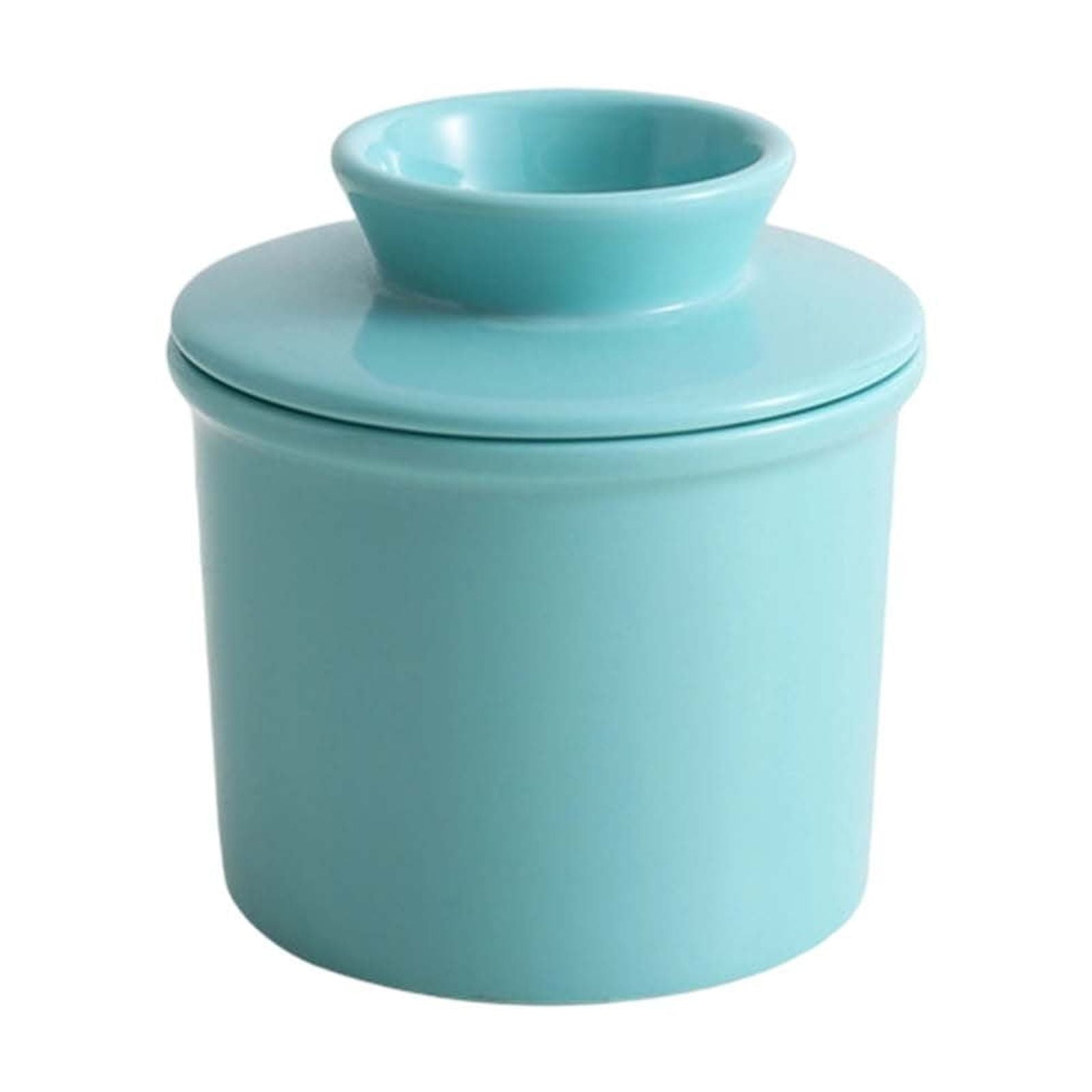 ZZERHUOO Ceramic Butter Crock With Lid Airtight Countertop Storage ...