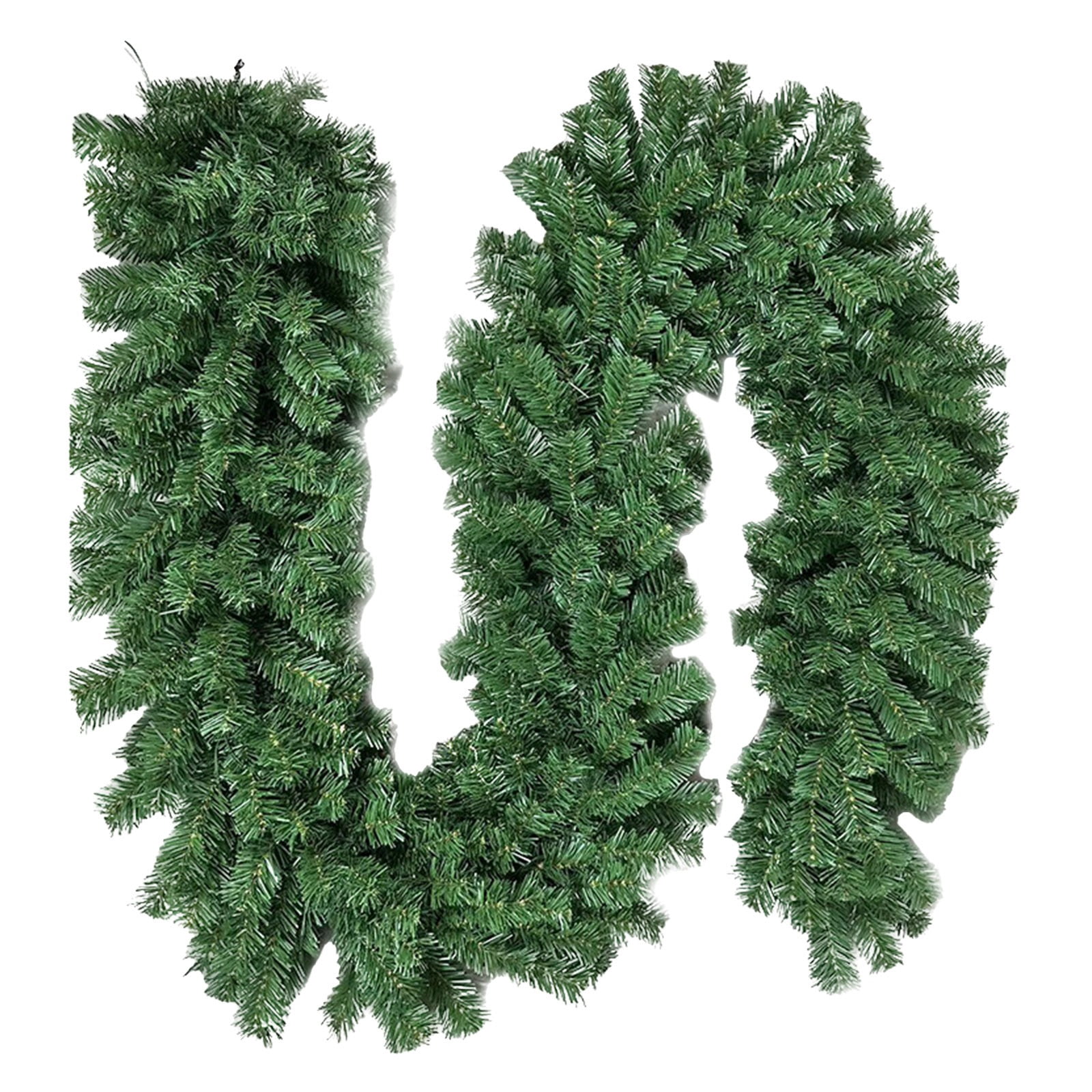 ZZERHUOO Christmas Green Garland Superior Greenery Woven Wreath ...