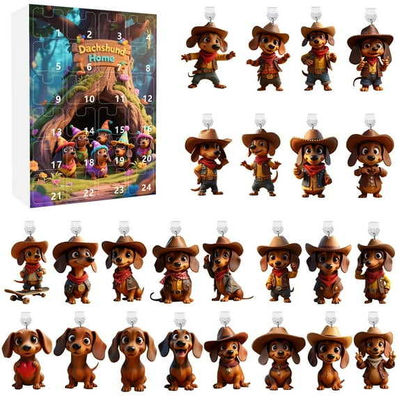 ZZERHUOO Digital Clock with Seconds Countdown to Christmas Advent ...