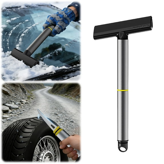 ZZERHUOO Multifunctional Removal With Ice Scraper And Brush For Vehicle ...