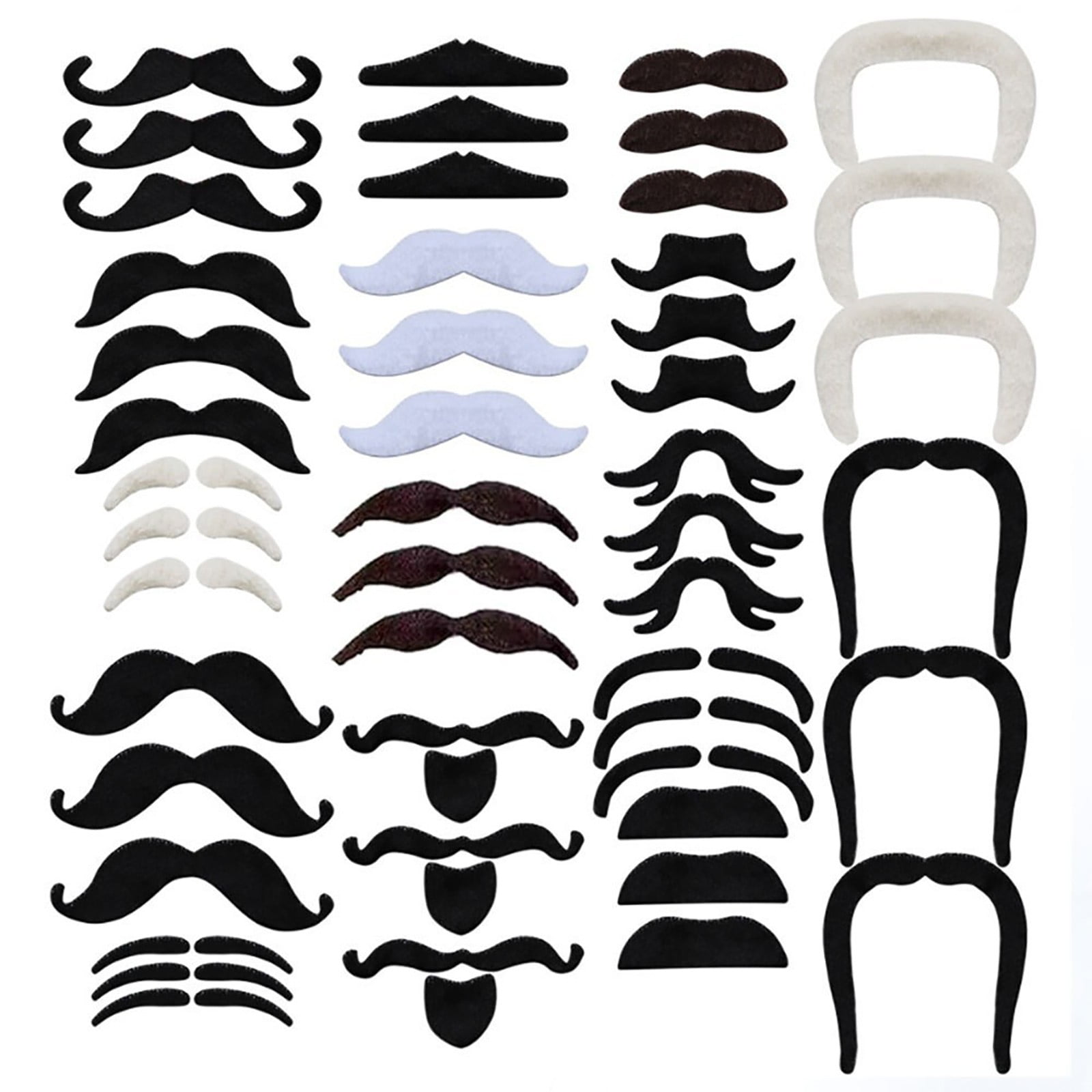 ZZERHUOO Realistic Mustache For And Events Ideal For Performances And ...