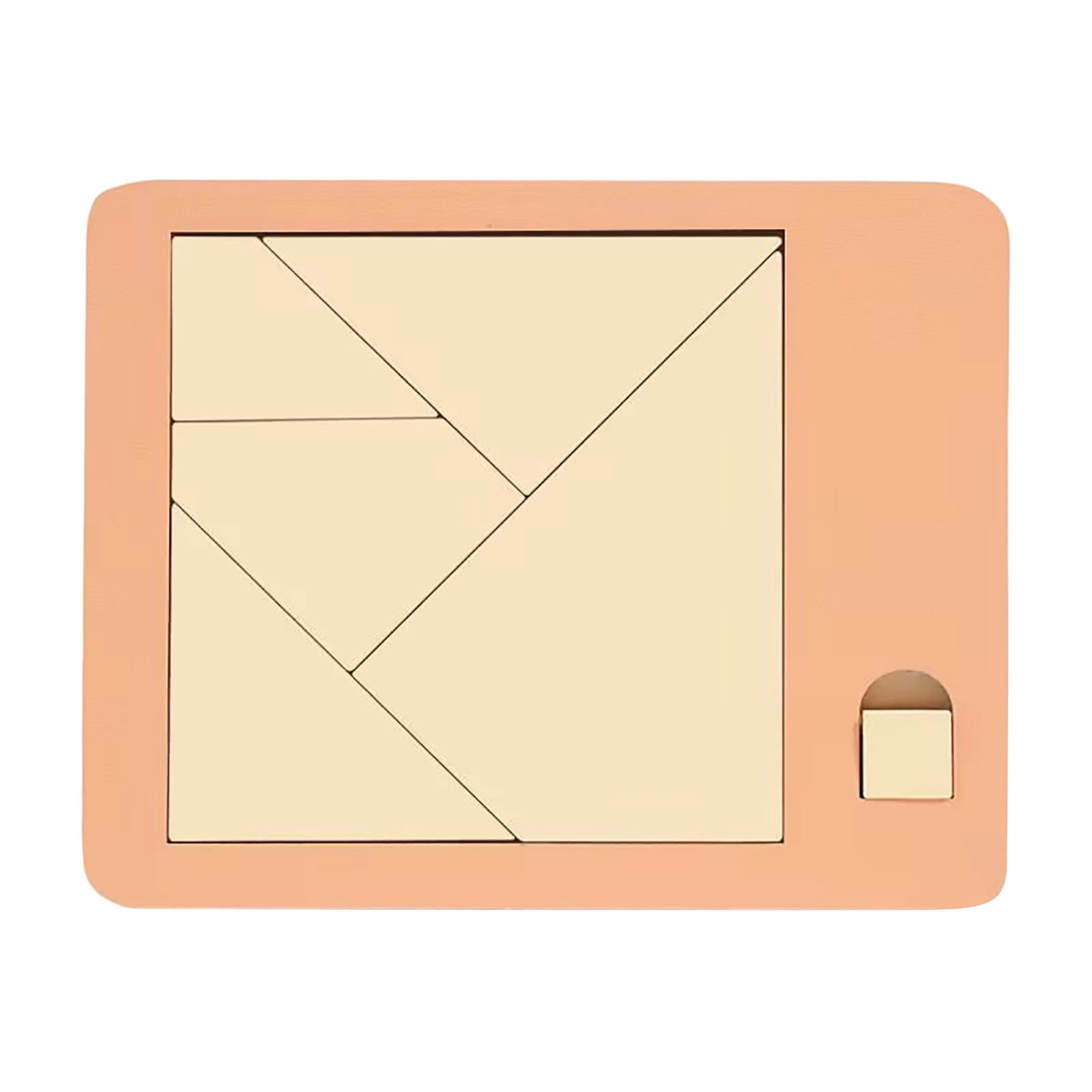 ZZERHUOO Triangle Puzzle Solving The Wooden Puzzle Wooden Irregular ...