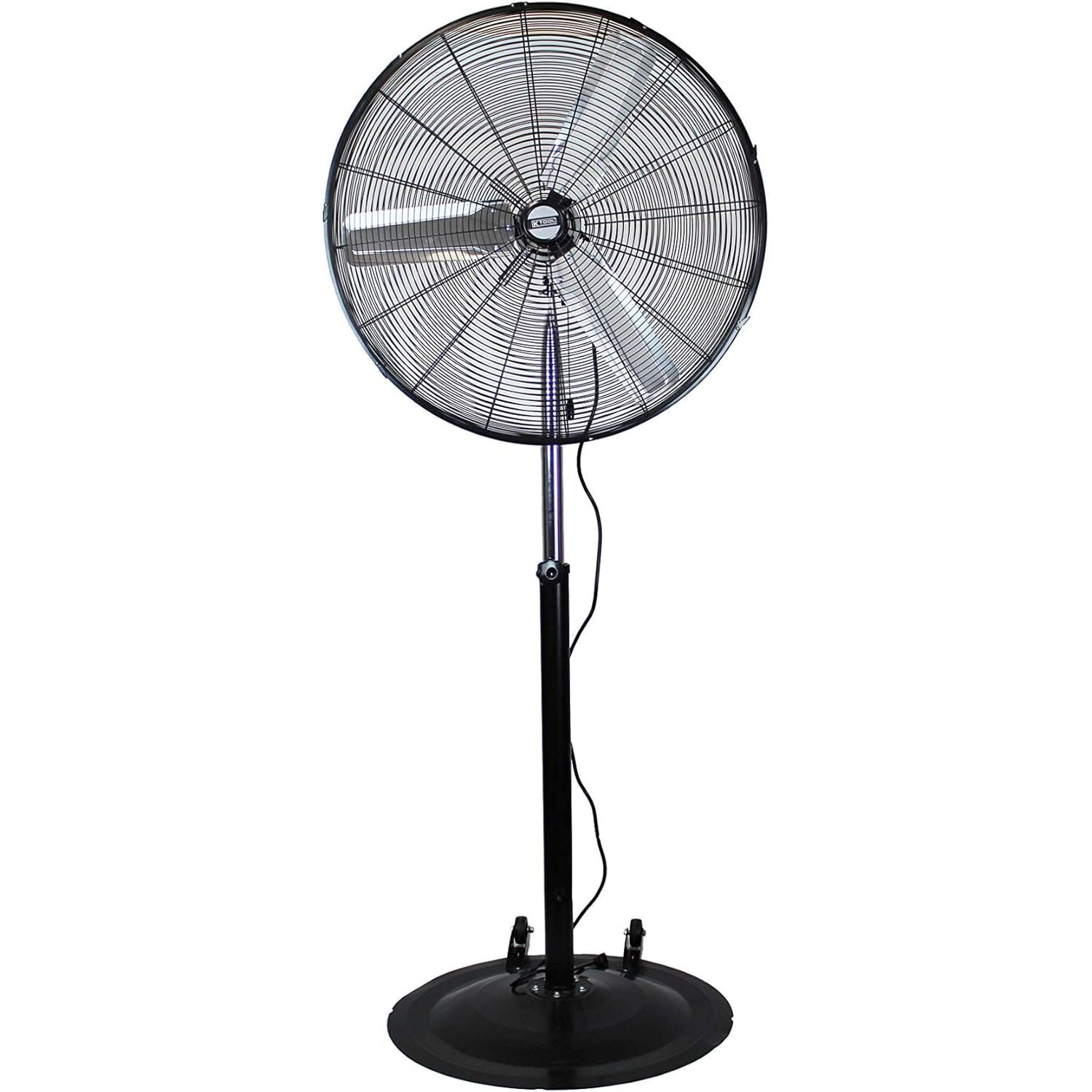 ZZJP 77730; 30 Inch Adjustable Height Pedestal Fan; Commercial Grade ...