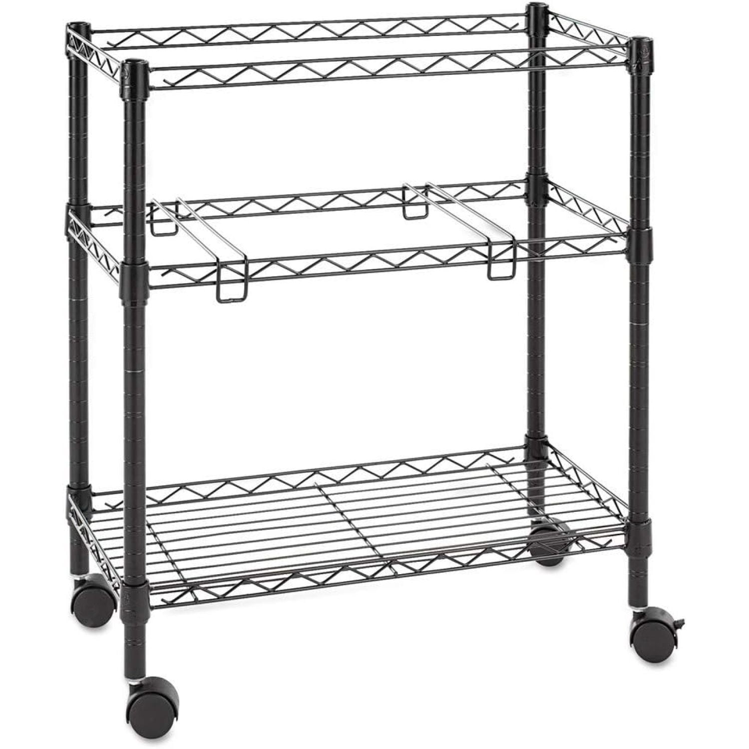 ZZJP ALEFW601426BL 26 in. x 14 in. x 29.5 in. 1 Shelf 3 Bins Metal Two ...