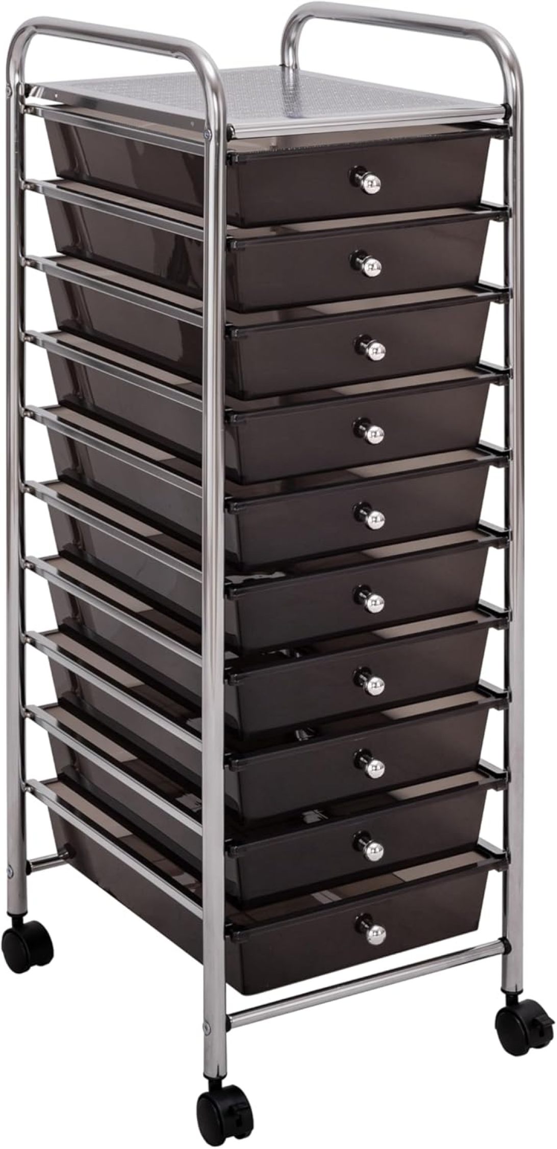 ZZJP Rolling Utility Organizer Storage Cart, for Home Office, School ...