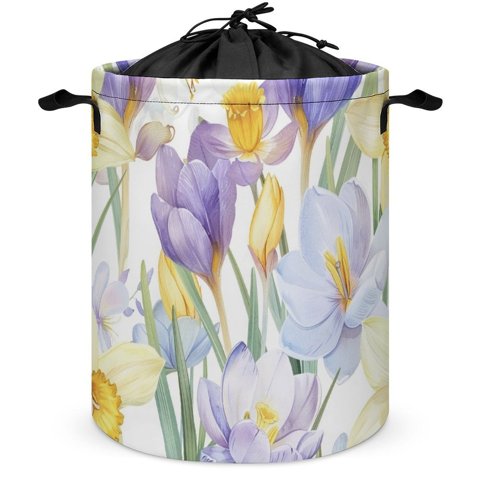 ZZMCR Daffodils And Primroses-3 Foldable Laundry basket, Waterproof ...