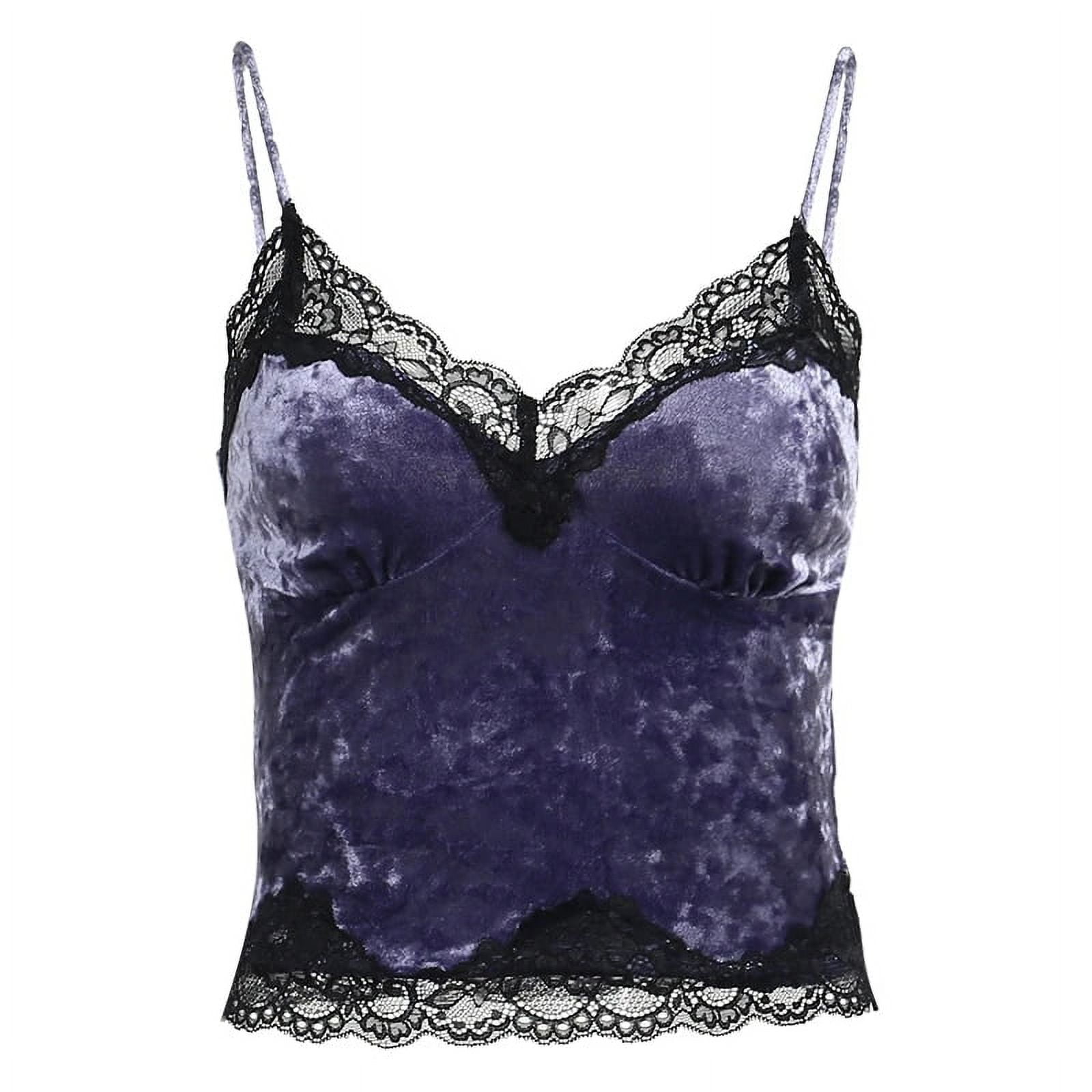 Zzpxx Goth Cross Print Lace Bodycon Crop Tops Camis Sexy Y2k Aesthetic