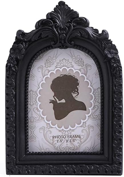 ZZVV 5x7 Picture Photo Frame Antique OrnateTable Top and Wall Mounting ...