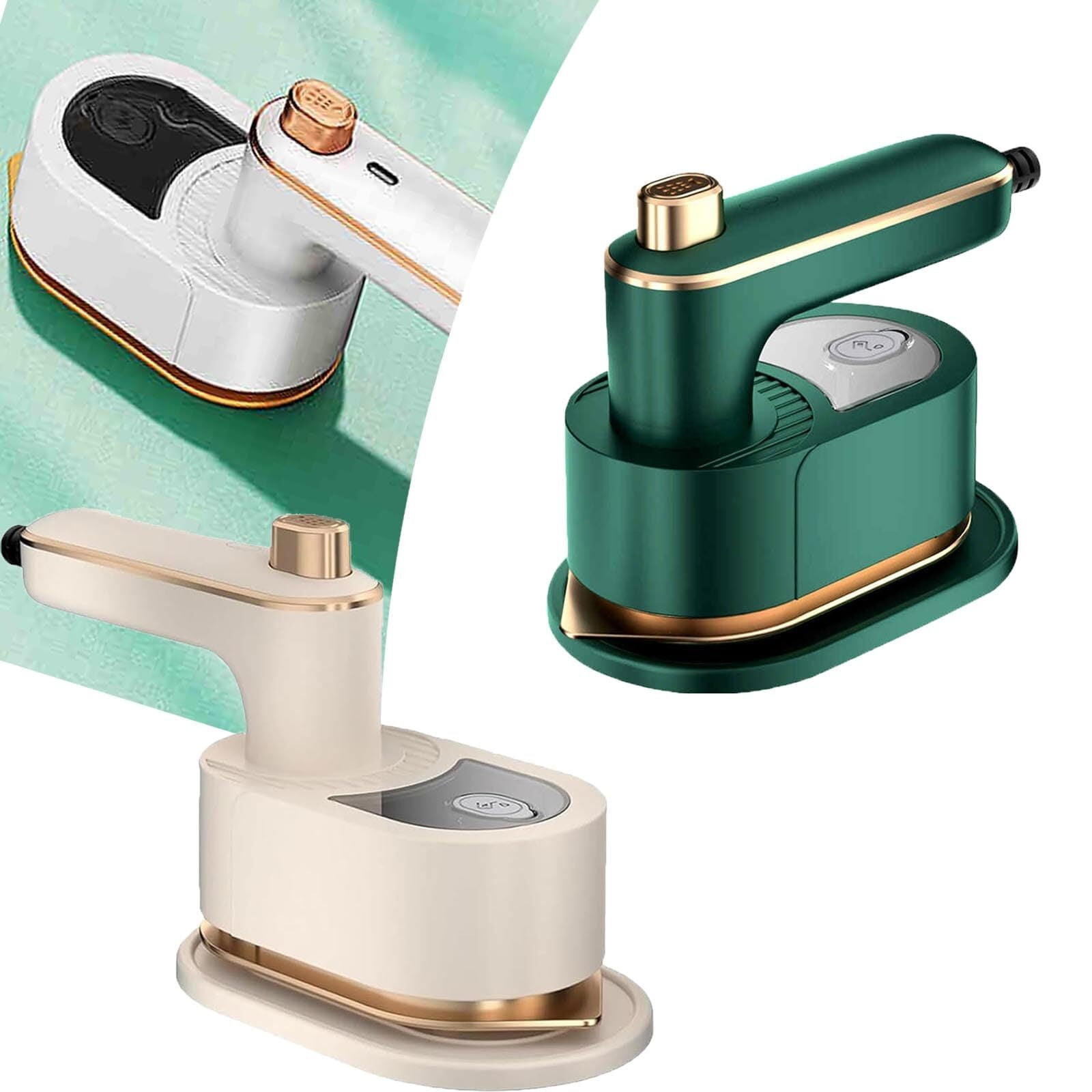 ZZY Portable Iron, Portable Steam Iron,Iron, Mini Travel Steamer for ...