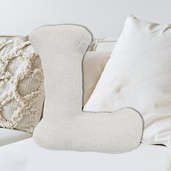 ZZY11 Plush Pillow, Letter Hugging Throw Pillows, Decorative Initial ...