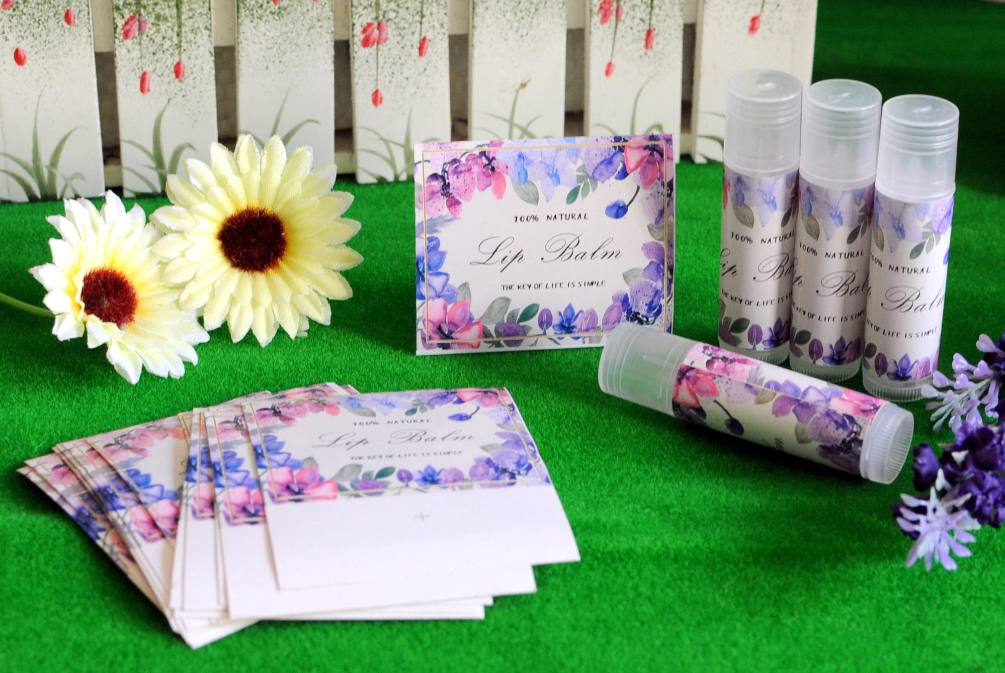 ZZYBIA Homemade Skincare Products MMF7 Adhesive Labels Stickers for Lip Balm Handcream Candle ...