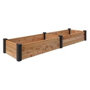Infinite Cedar RB4x8x16.5 Deep Root Cedar Raised Garden Bed, 4 ft. x 8 ...
