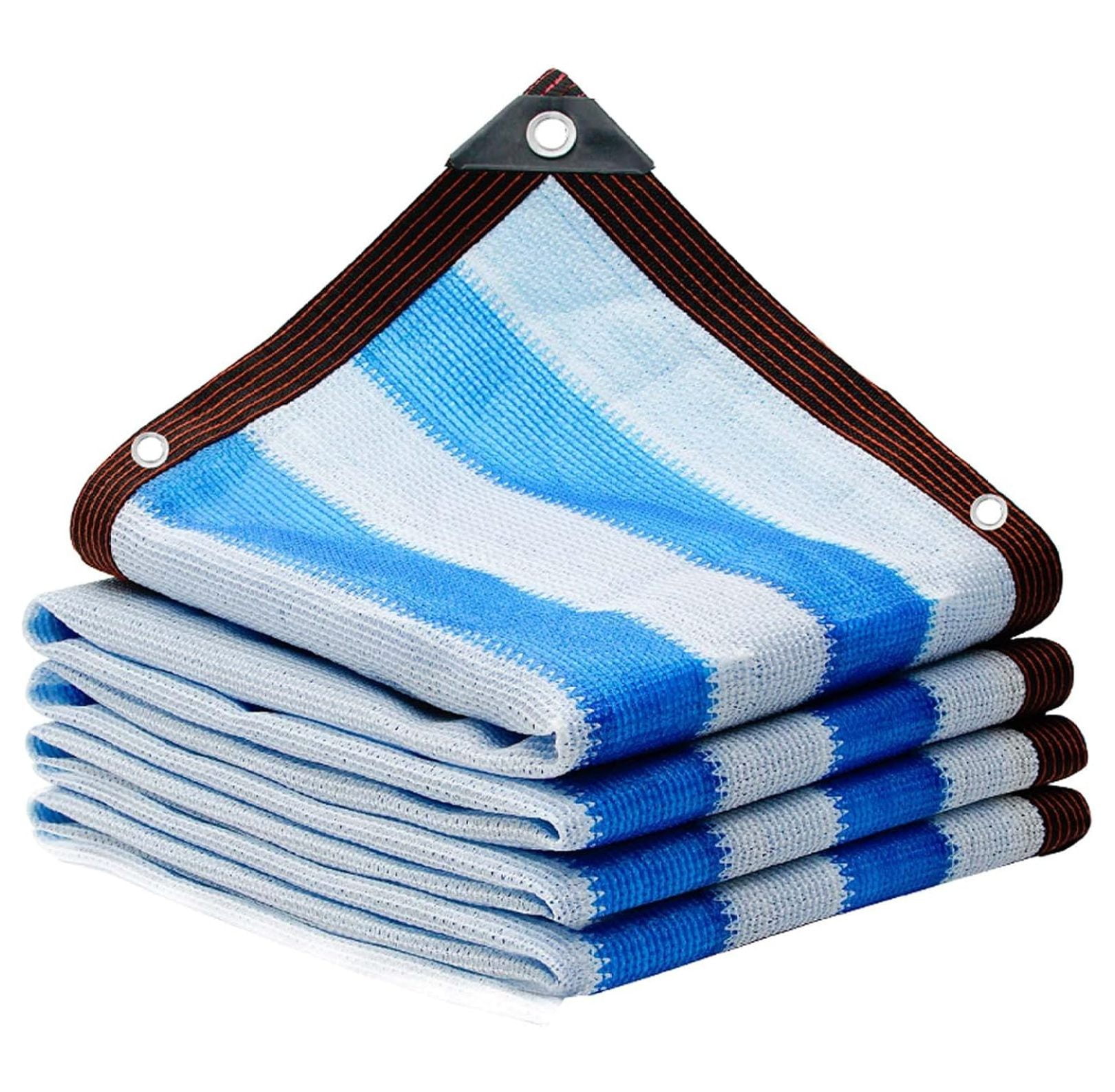 ZZYY 3x3 FT 85% Sunblock Shade Cloth, Shade Mesh Tarps with Grommets ...