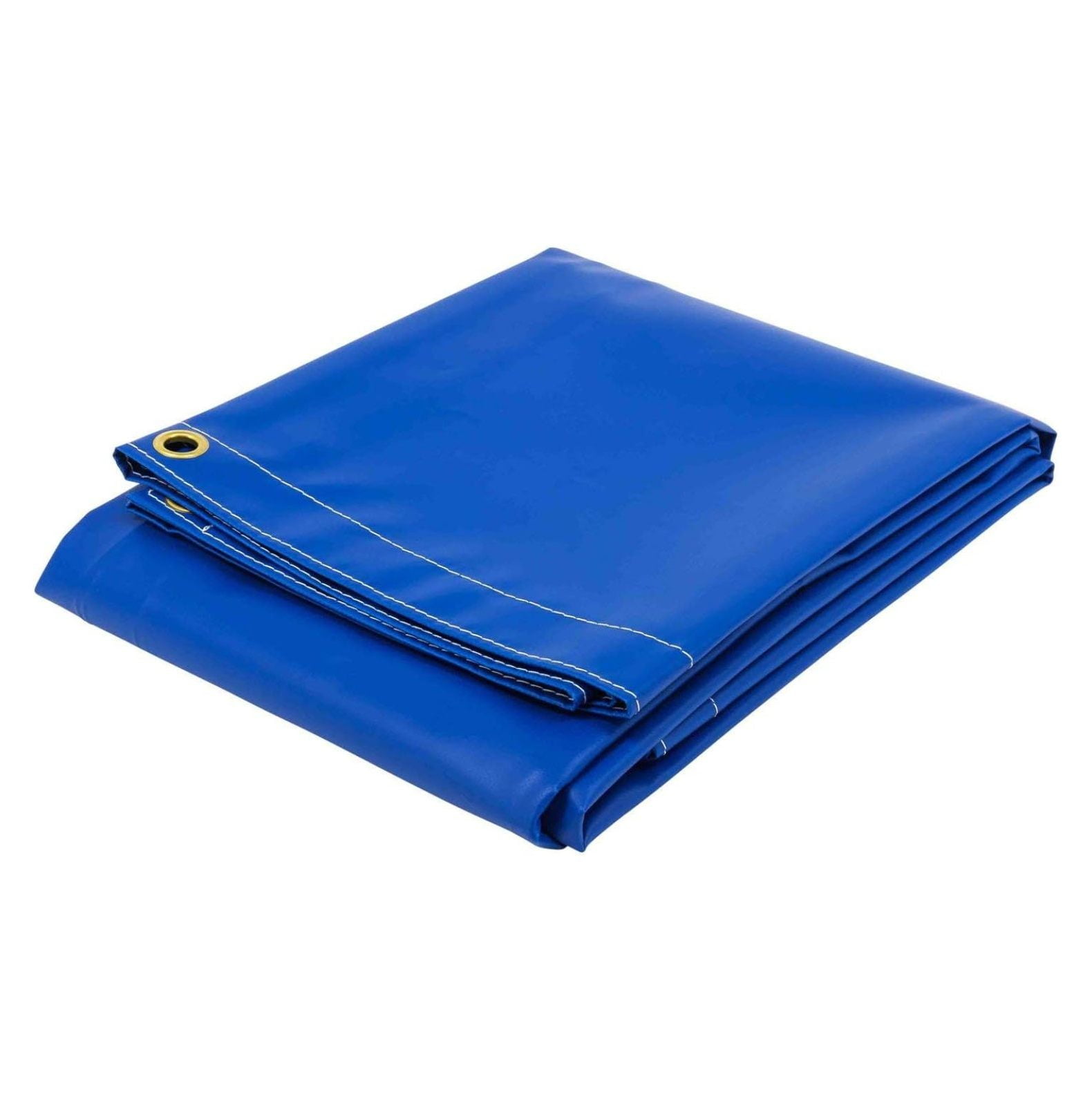 ZZYY 8' x 10' Heavy Duty Blue 18oz Vinyl Utility Tarp Waterproof ...