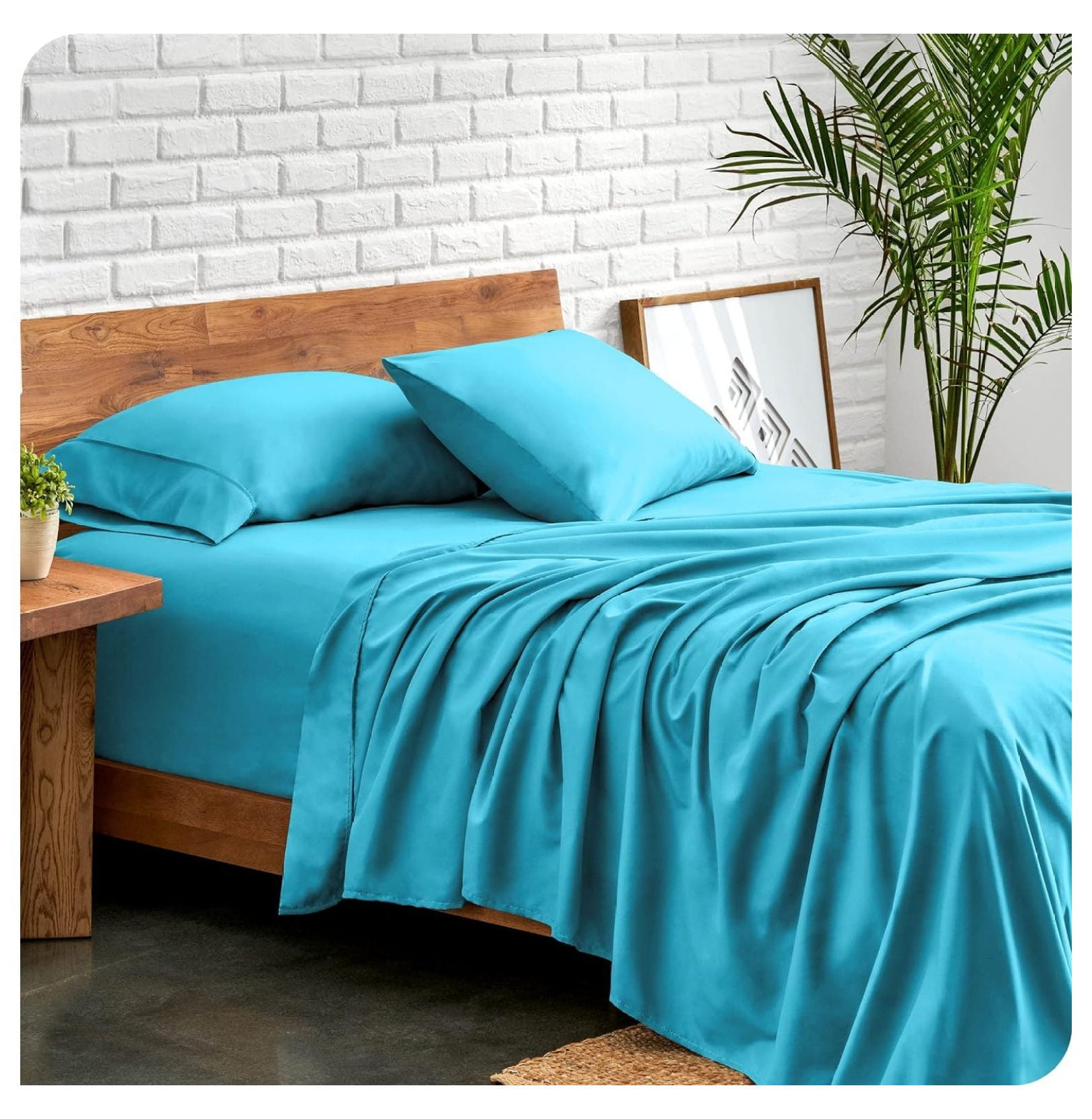 Zzyy Luxury 3p Xl Bed Sheets Set 1800 Microfiber Deep Pockets