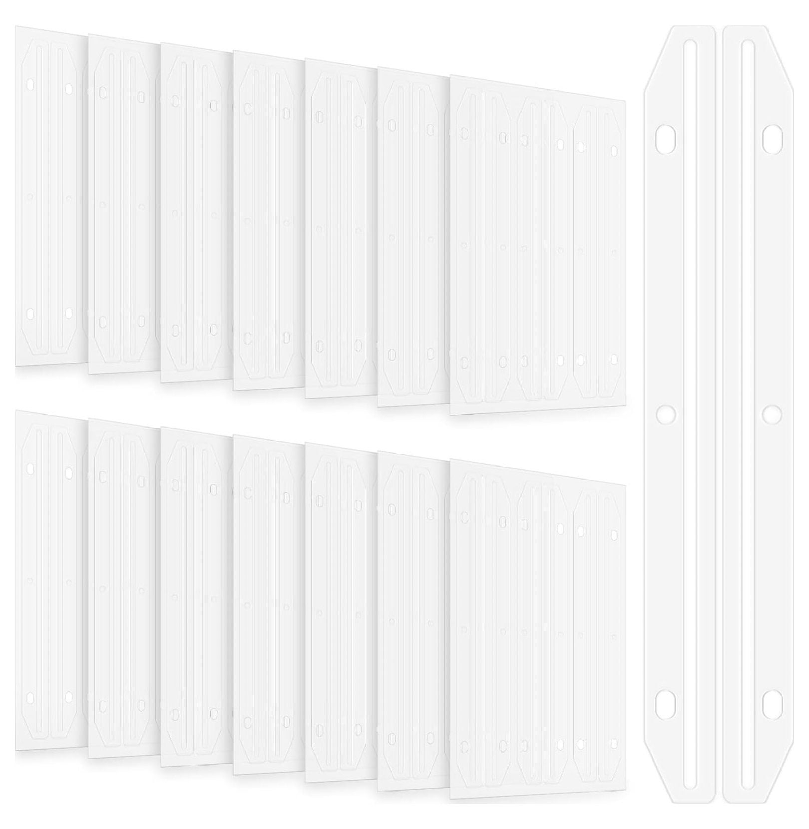 ZZYY Magazine Holders for Binders 3 Hole Punched Plastic Magazine ...