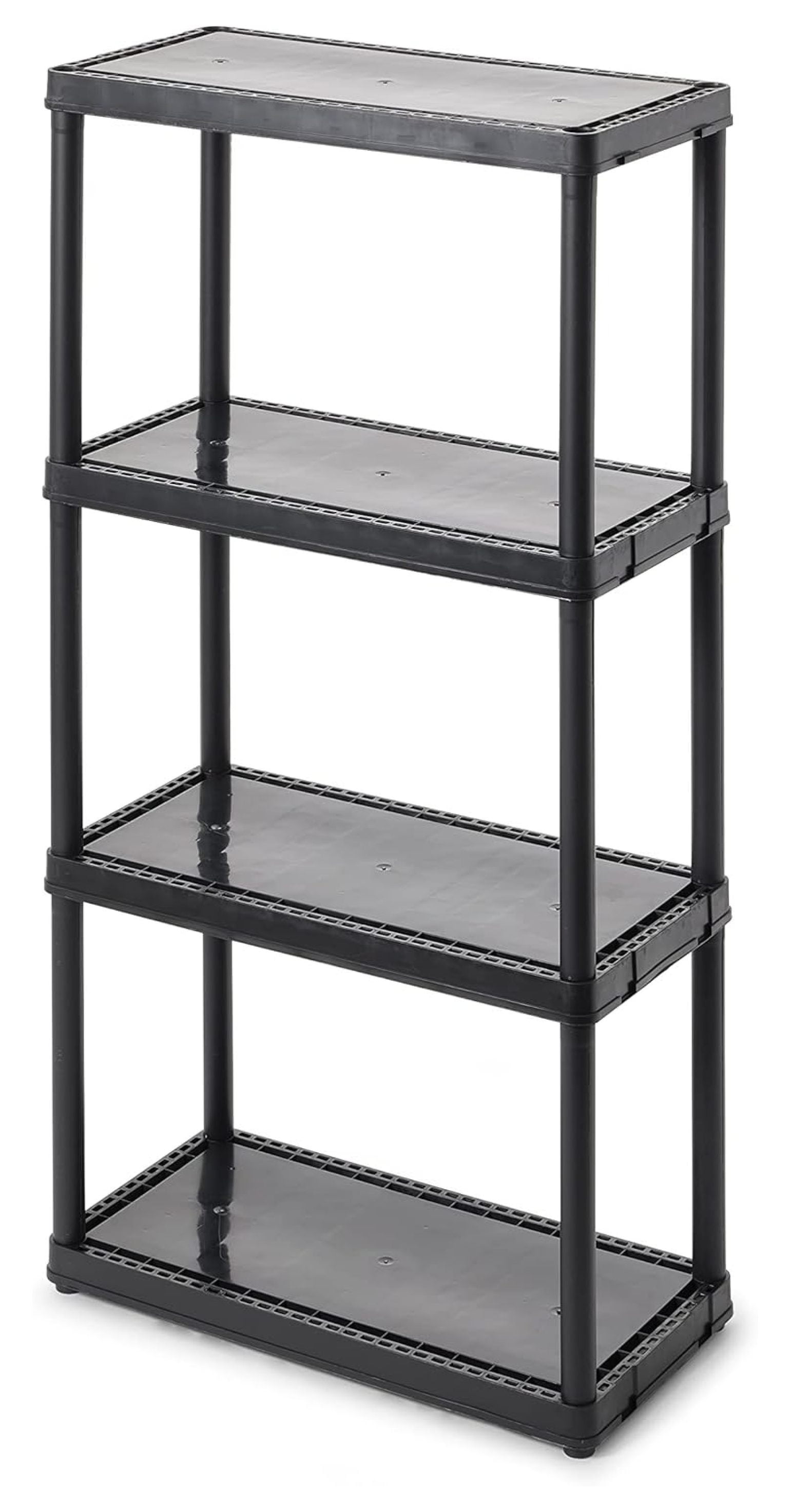 ZZYY Multipurpose 4 Shelf Modular Design Solid Plastic Lightweight ...