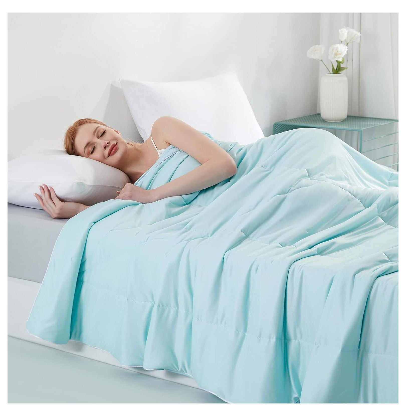 ZZYY Revolutionary Cooling Comforter Absorbs Body Heat to Keep Cool ...