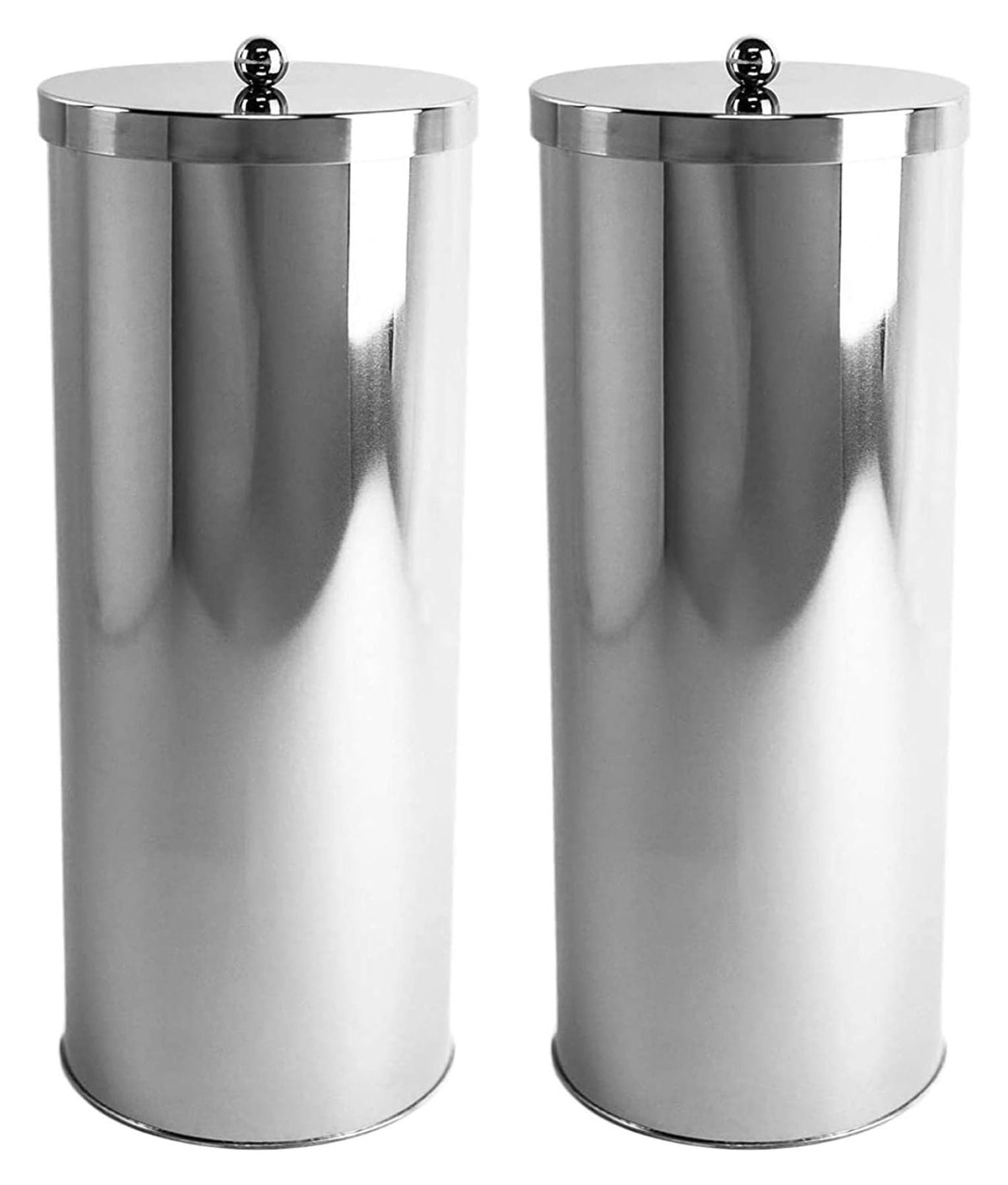 ZZYY Rust Resistant Stainless Steel Roll Canister Holder for Bathroom ...