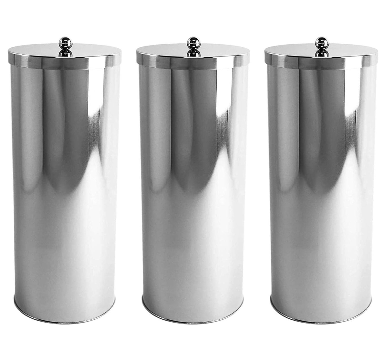 ZZYY Rust Resistant Stainless Steel Roll Canister Holder for Bathroom ...