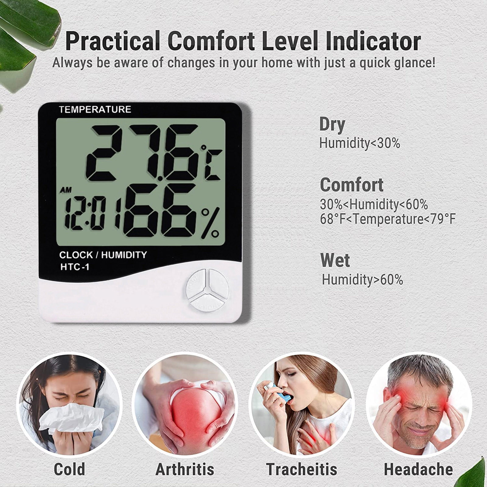 ZZYuan Clearance: off 50% Digital Hygrometer Indoor Outdoor Wireless ...
