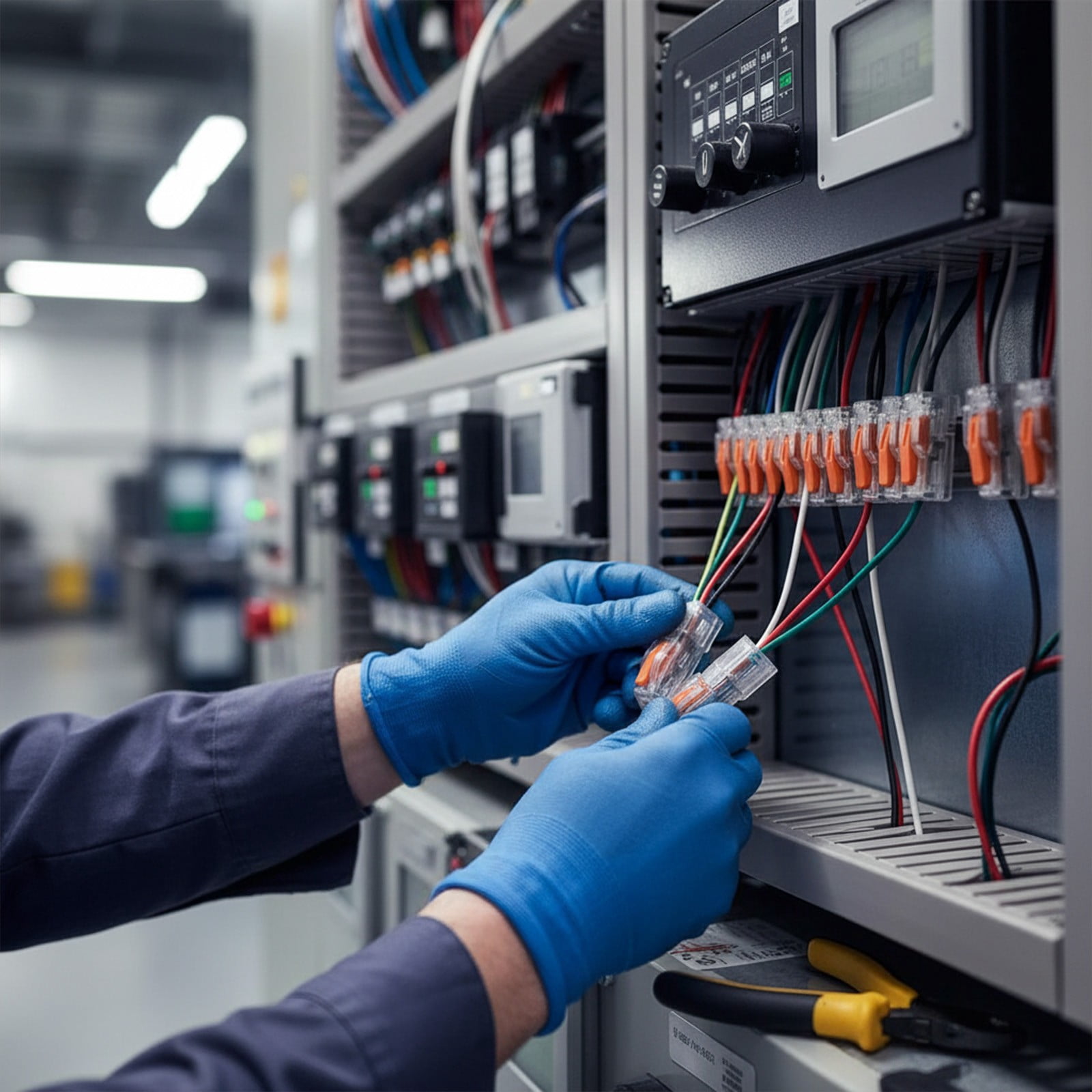 ZZYuan Hot 2026 Conductor Compact Connectors Lever Connectors Orange ...