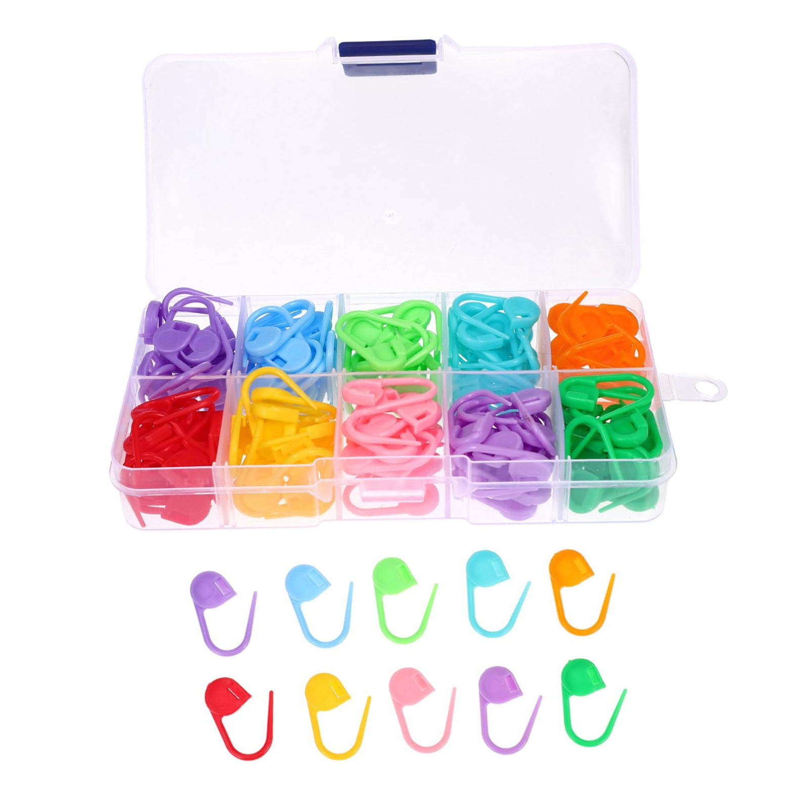 ZZYuan on Clearance 110 Pieces Knitting Crochet Locking Markers Needle ...