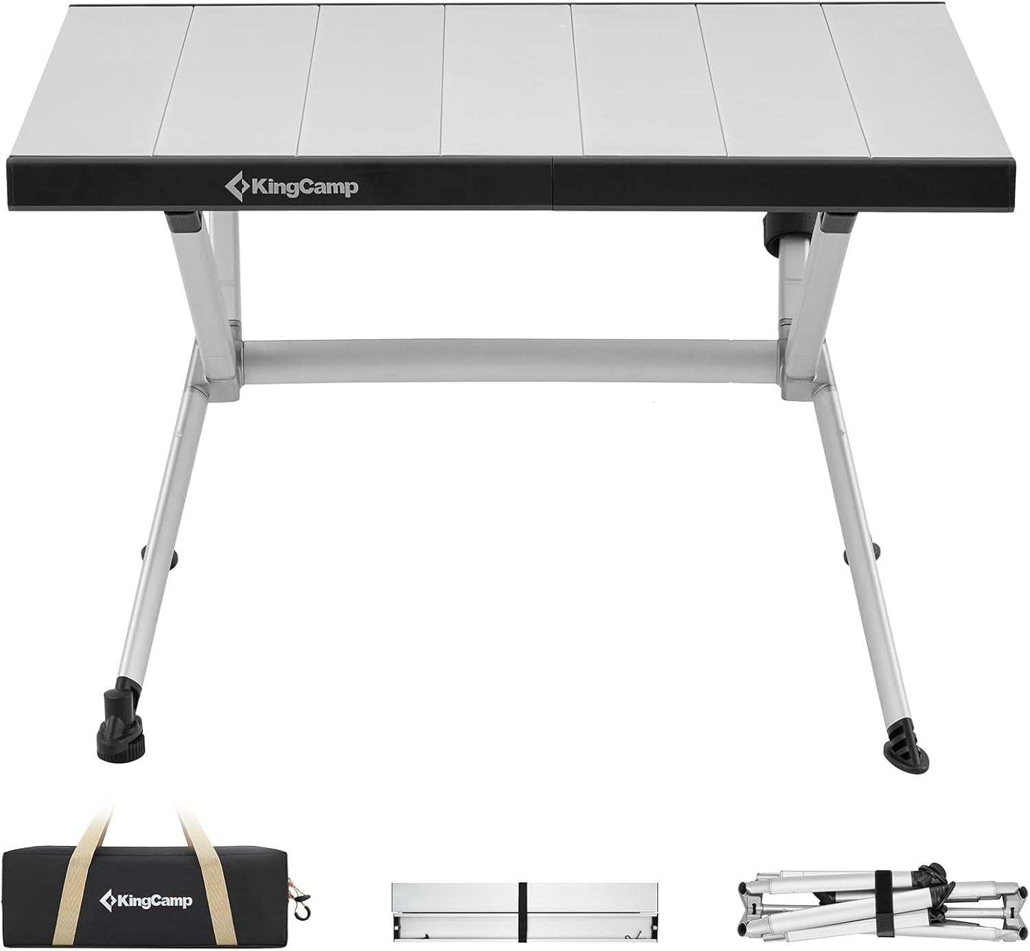 ZZZ Folding Camping Table, Portable Lightweight Camp Table Foldable ...