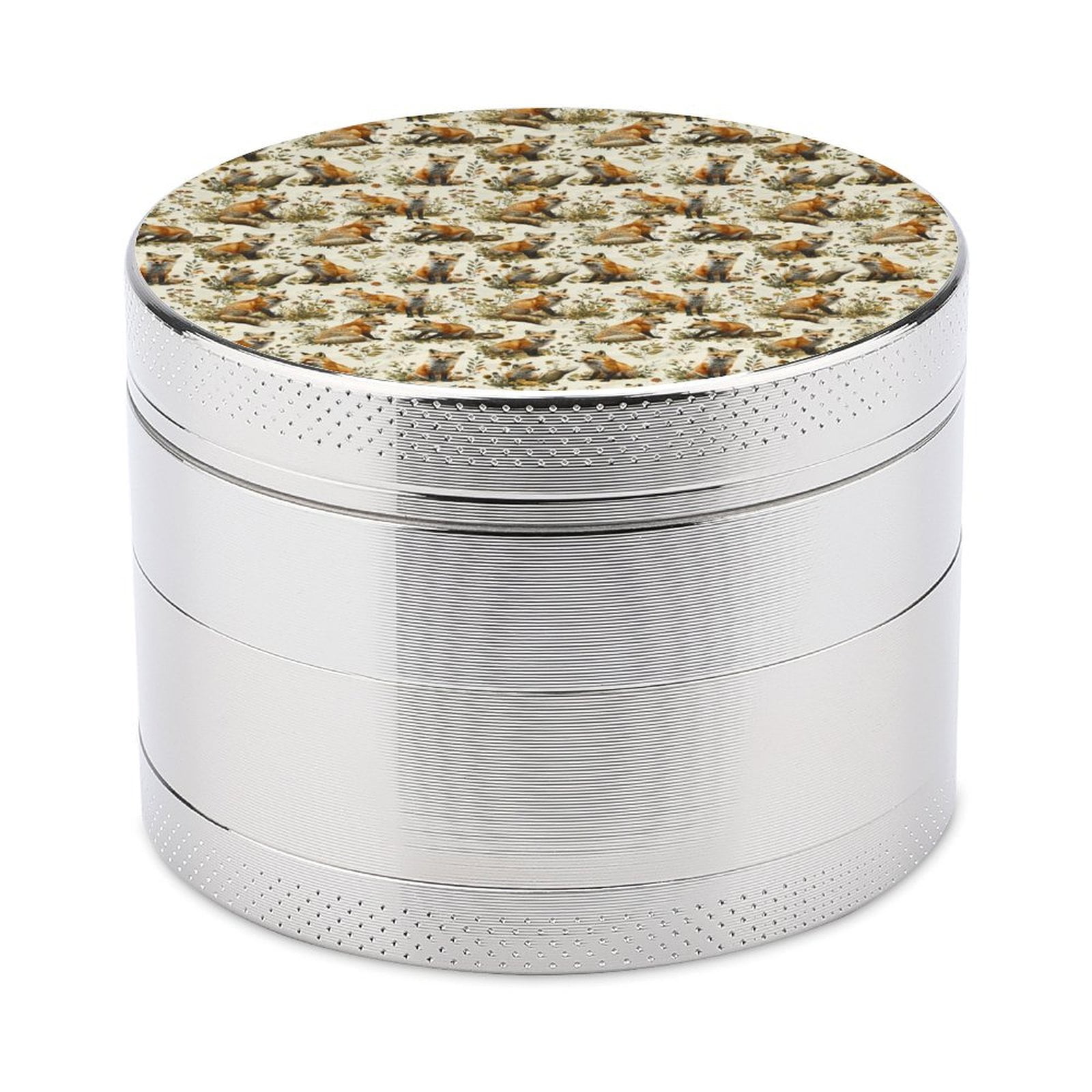 ZZZHY Charming Foxes 73 Grinder, Metal Anti-Stick Smooth Grinder ...