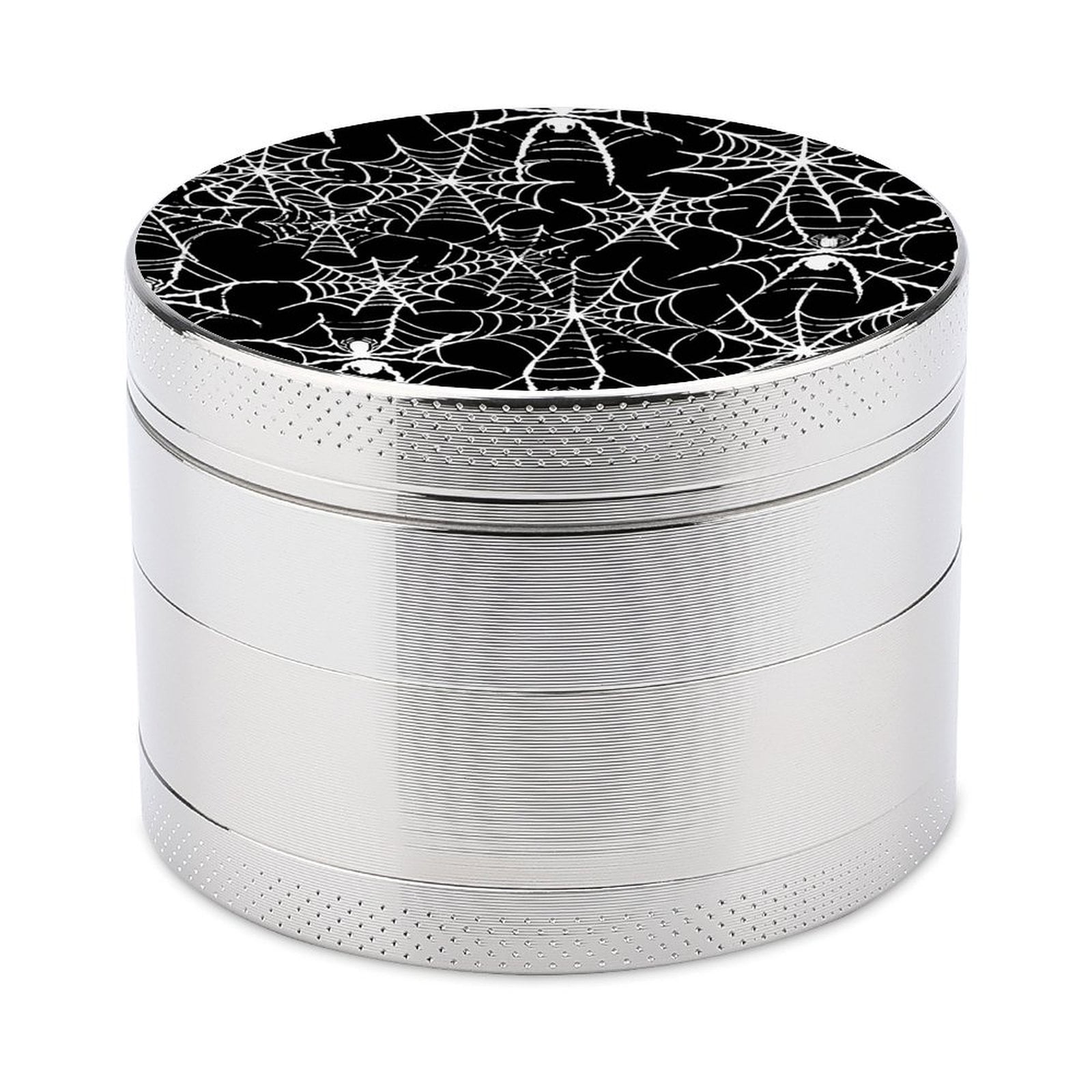 ZZZHY Creepy Spider Web Pattern 86 Grinder, Metal Anti-Stick Smooth ...