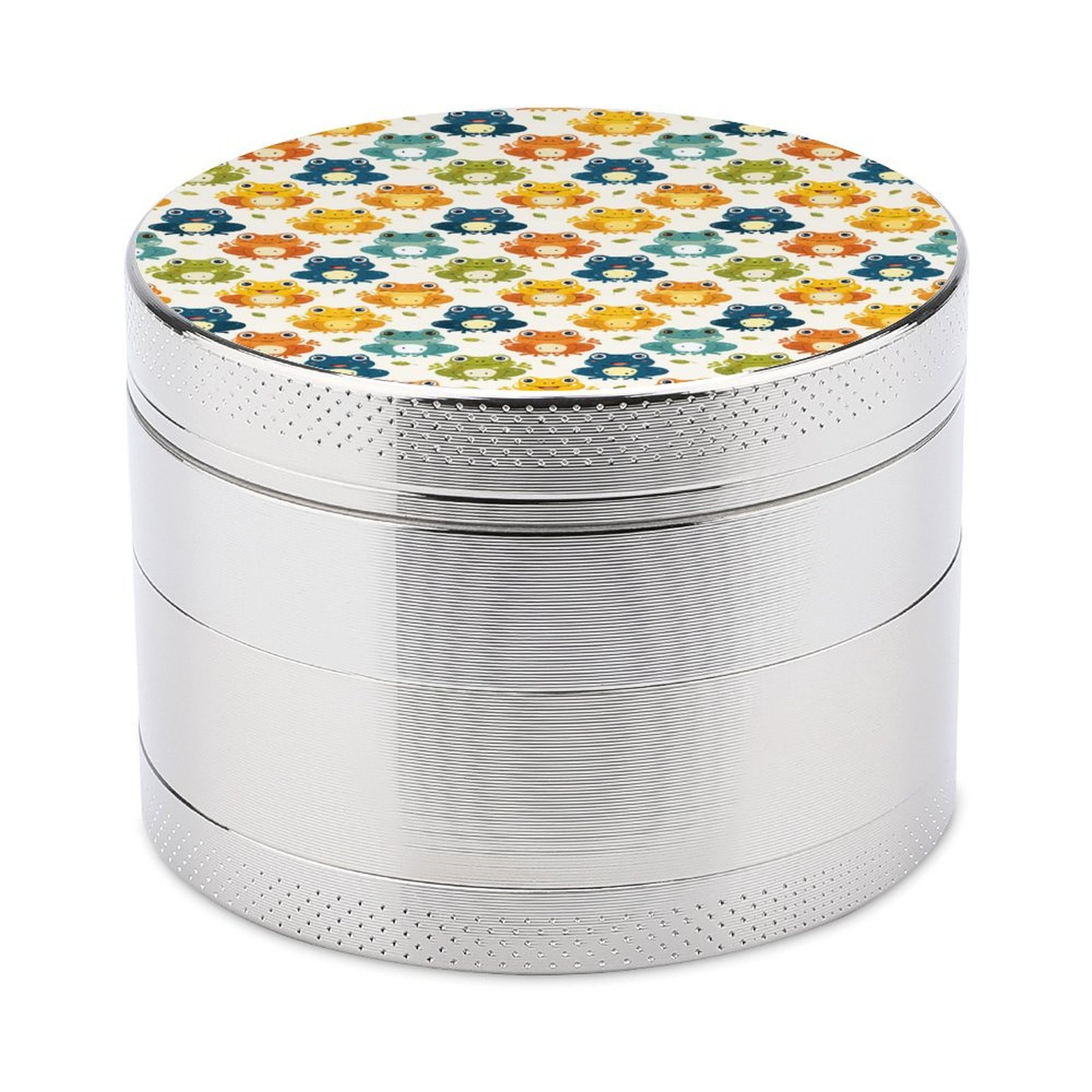 ZZZHY Energetic Cartoon Frogs 40 Grinder, Metal Anti-Stick Smooth ...