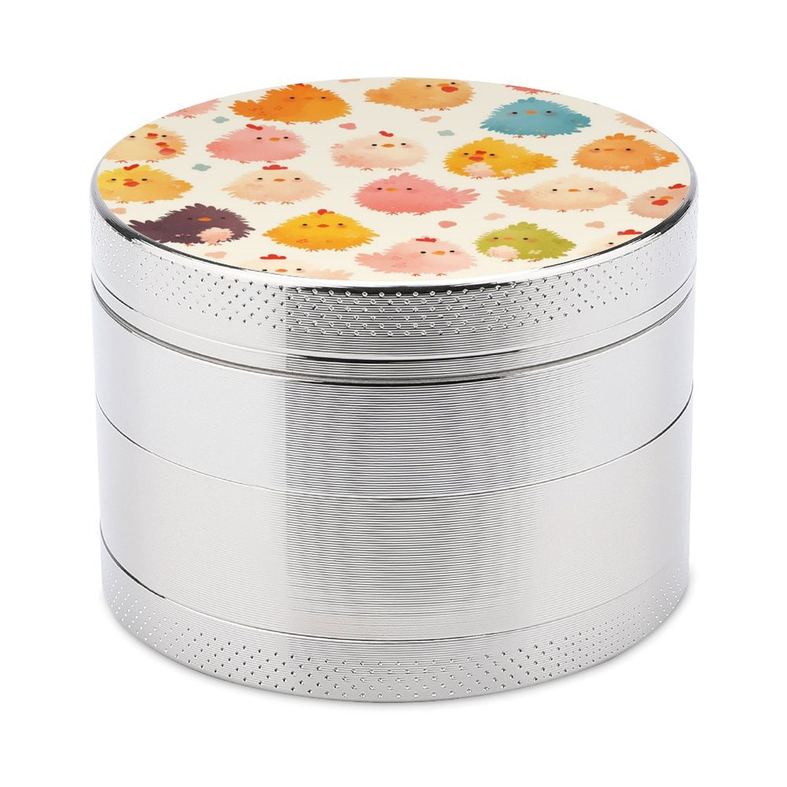 ZZZHY Furry Chicken Harmony 619 Grinder, Metal Anti-Stick Smooth ...