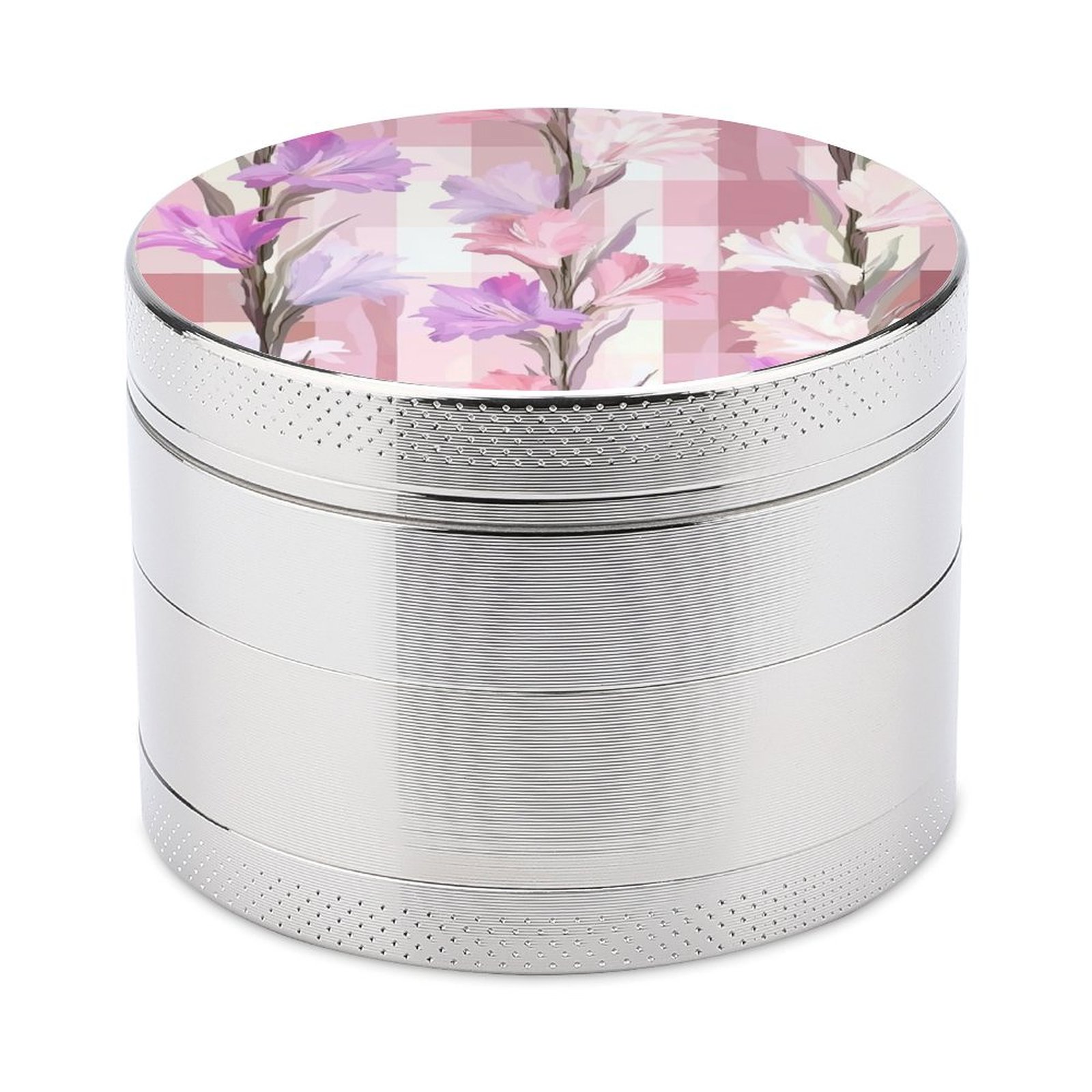 ZZZHY Gladiolus Romantic Tartan 1568 Grinder, Metal Anti-Stick Smooth ...
