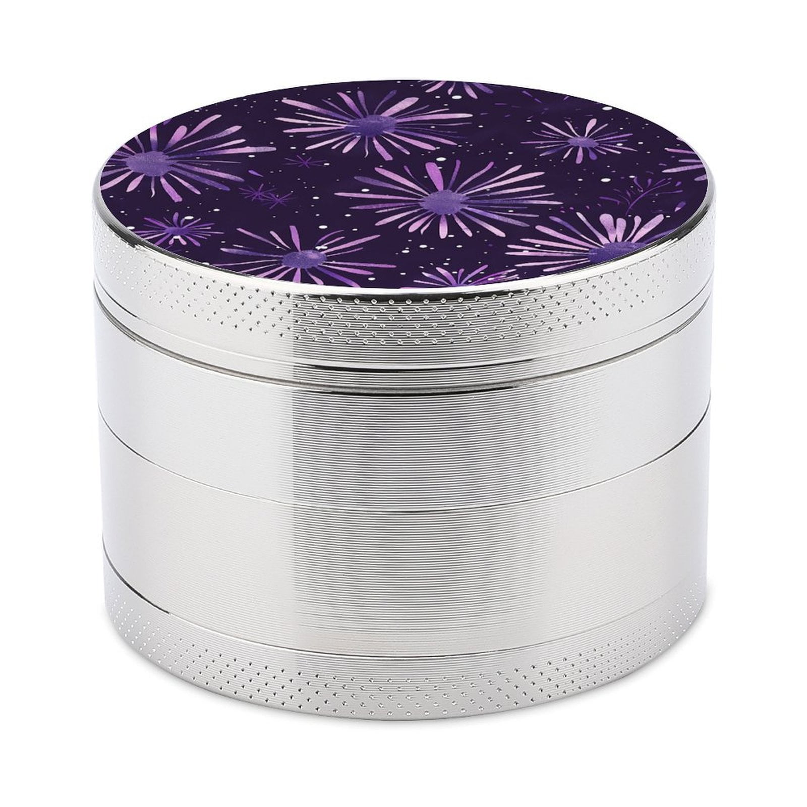 ZZZHY Serene Purple Fireworks - 316 Grinder, Metal Anti-Stick Smooth ...