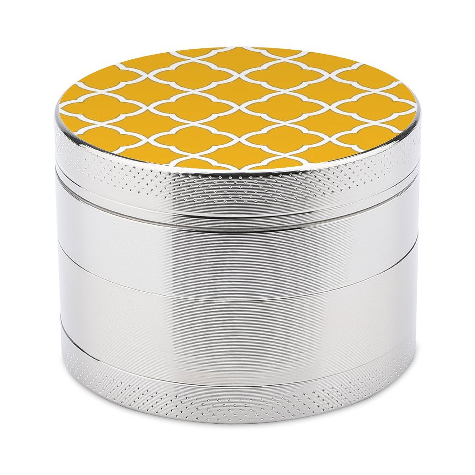 ZZZHY Yellow Lattice Motif 670 Grinder, Metal Anti-Stick Smooth Grinder ...