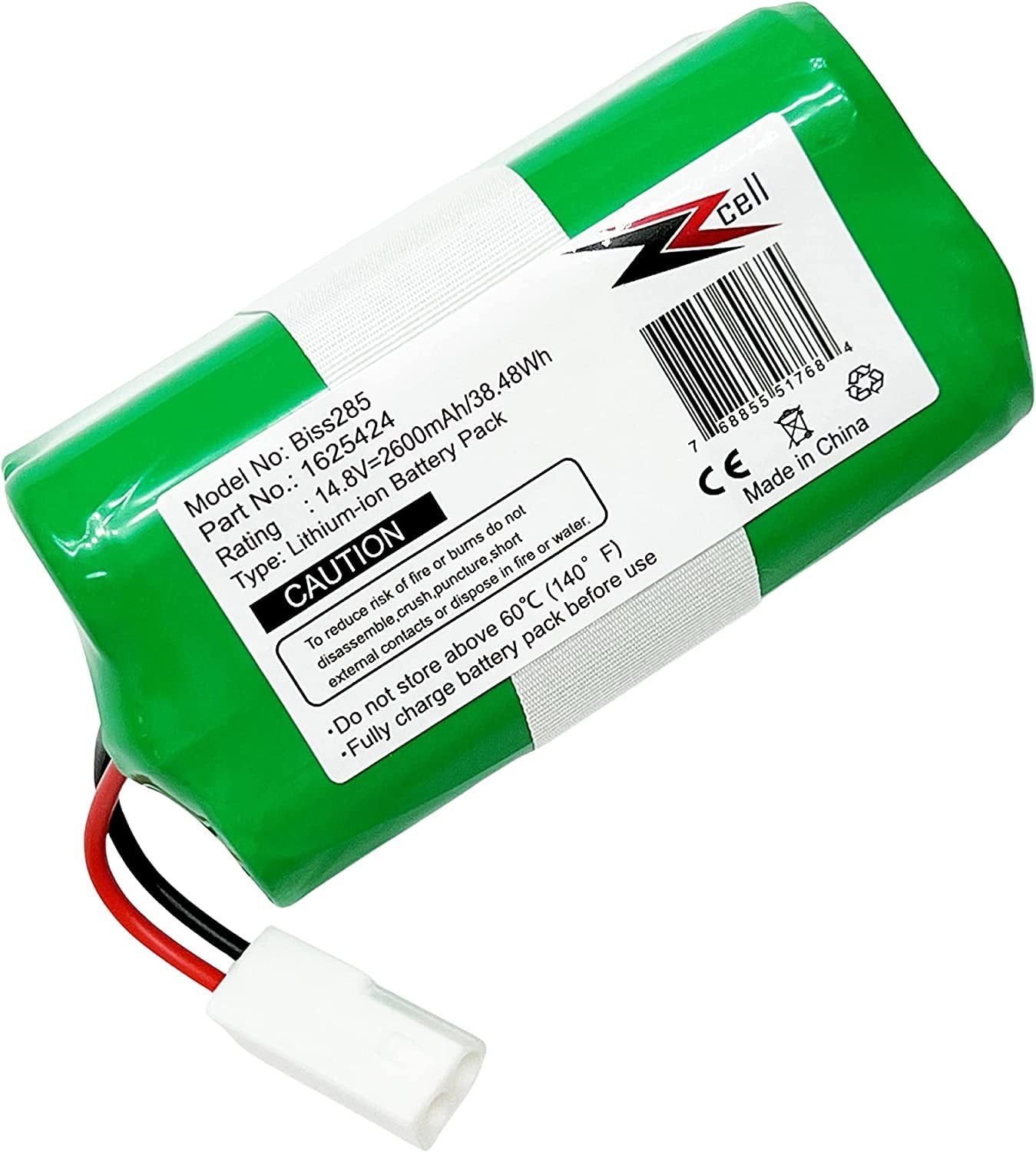 ZZcell Battery for Bissell SpinWave Wet Dry Robotic Floor Robot, Carpet ...