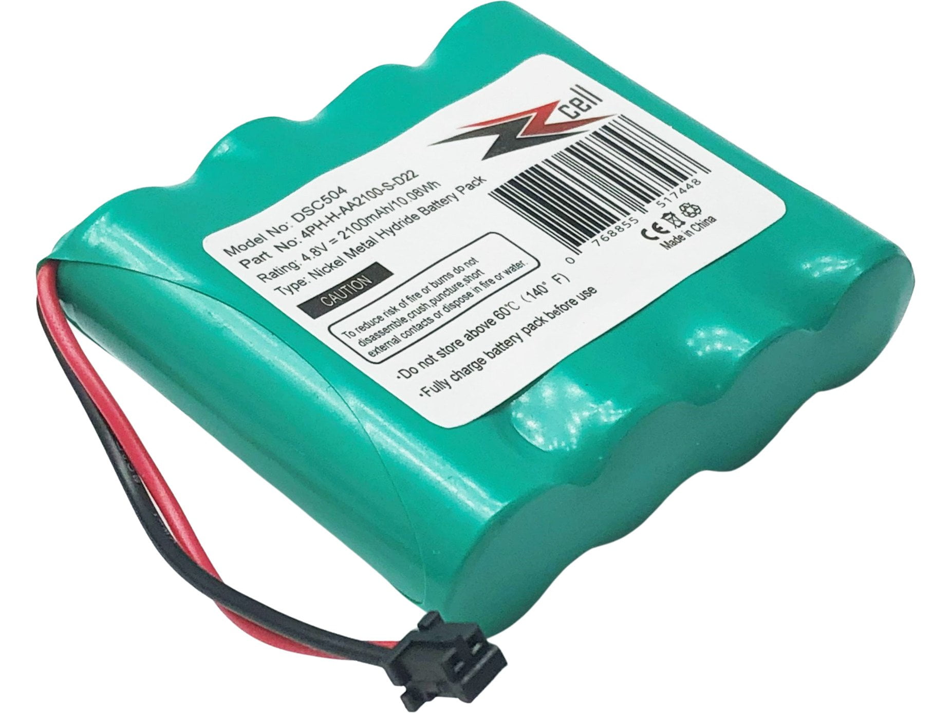 ZZcell Replacement Battery, Compatible with DSC WTK5504 Wireless Keypad ...