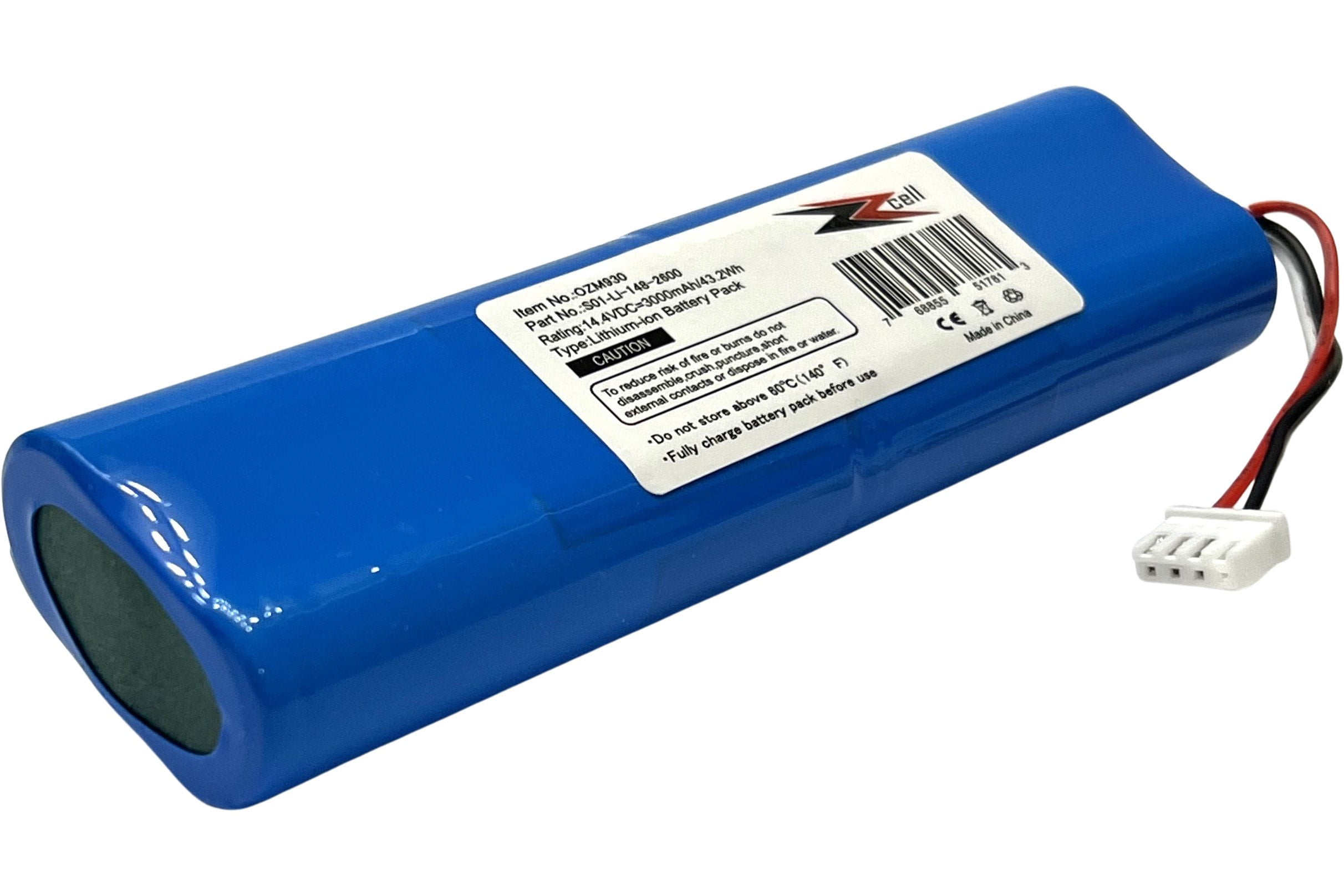 ZZcell Battery Replacement for Ecovacs Deebot Ozmo 900, 901, 905, 930 ...