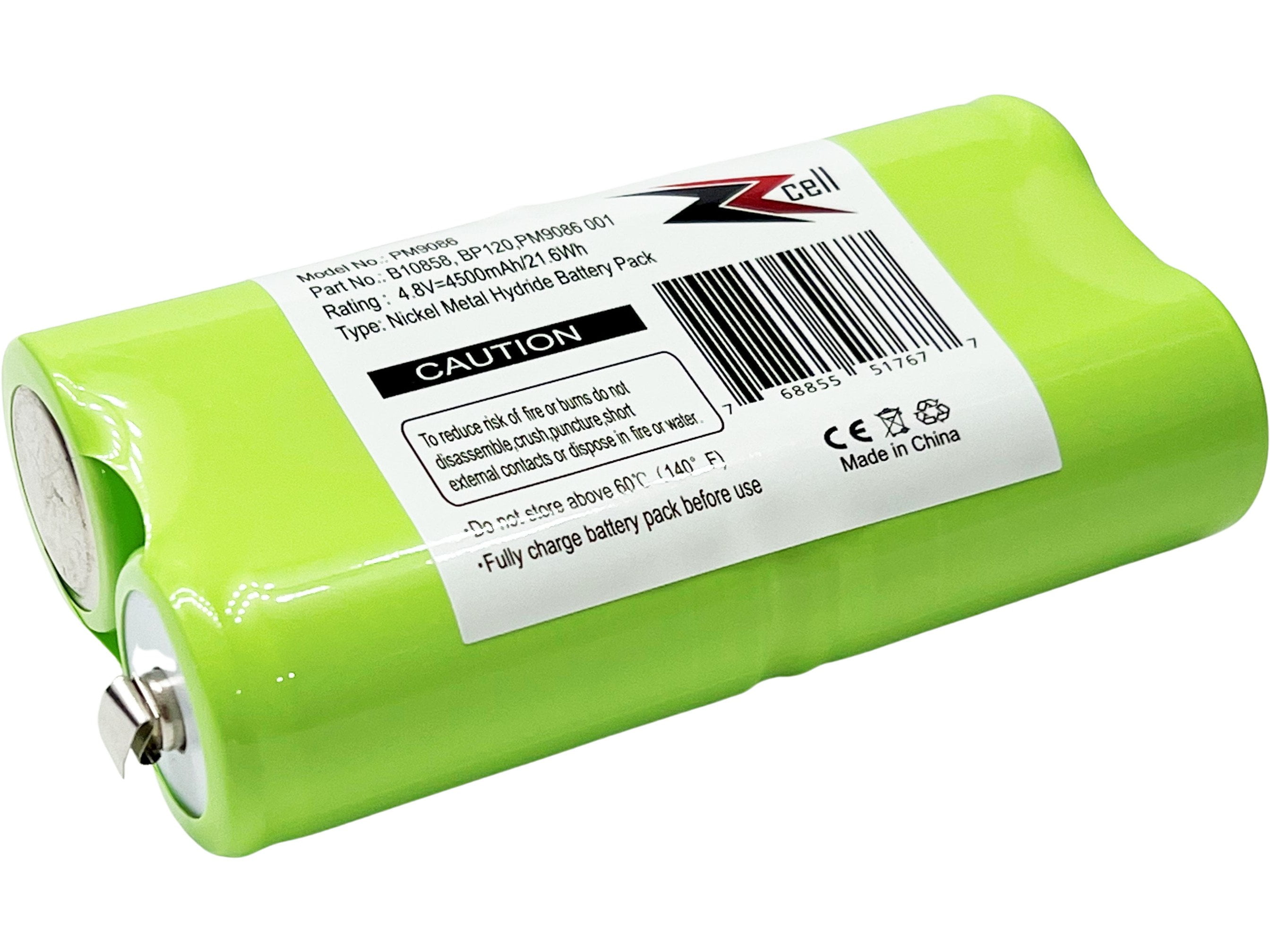 ZZcell High Capacity Battery Compatible for Fluke PM9086/001, B10858 ...